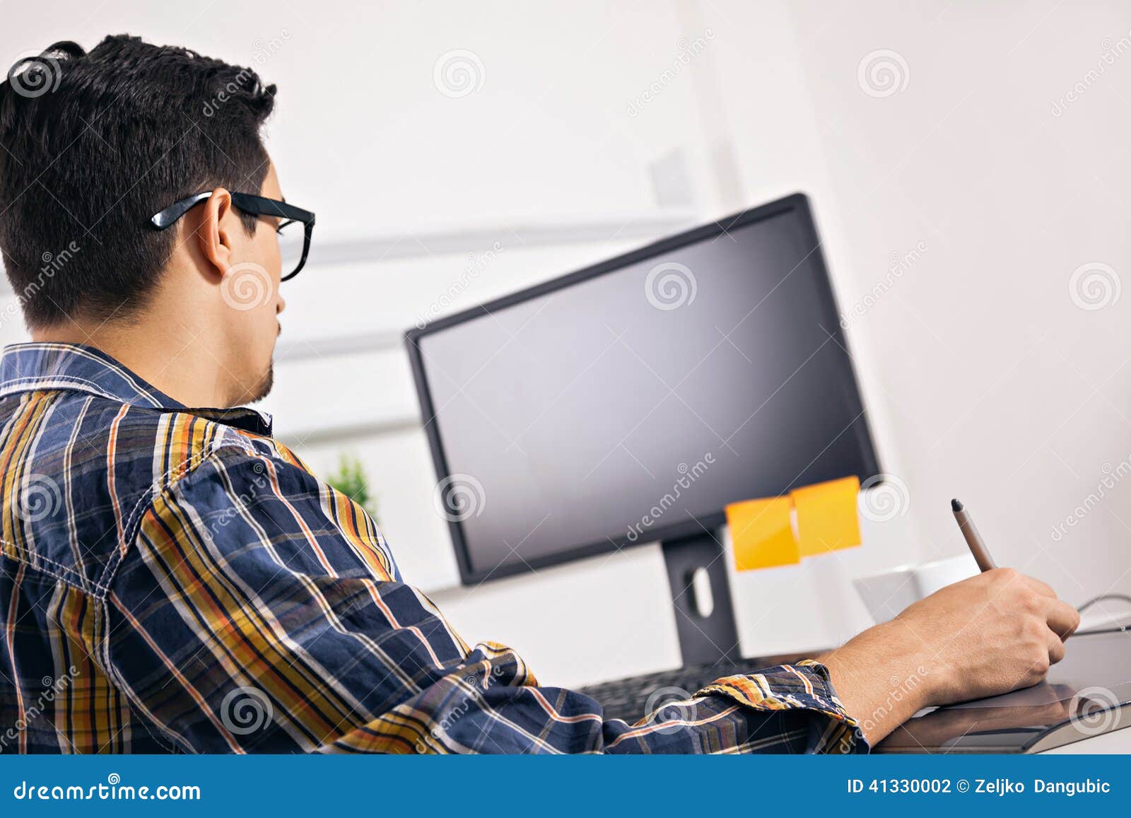 Young graphic designer stock photo. Image of creativity - 41330002