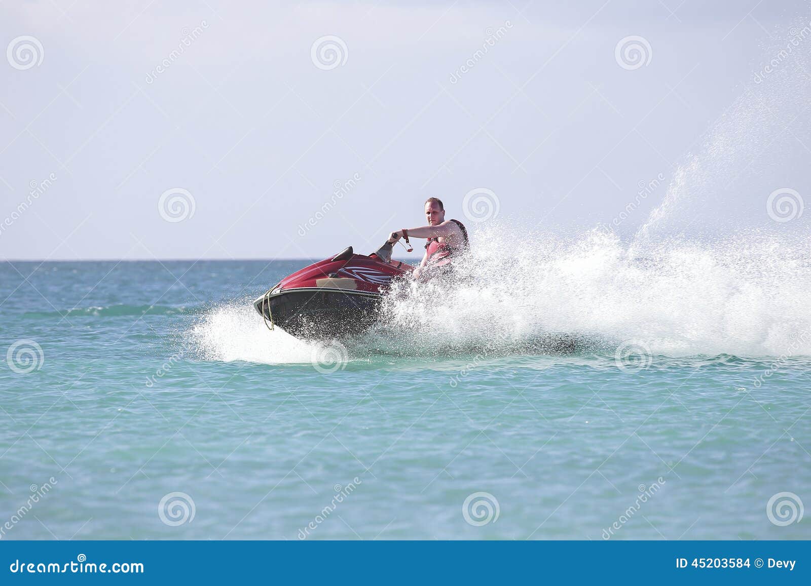 Young Guy Cruising on the Caribbean Sea Stock Photo - Image of luxury ...