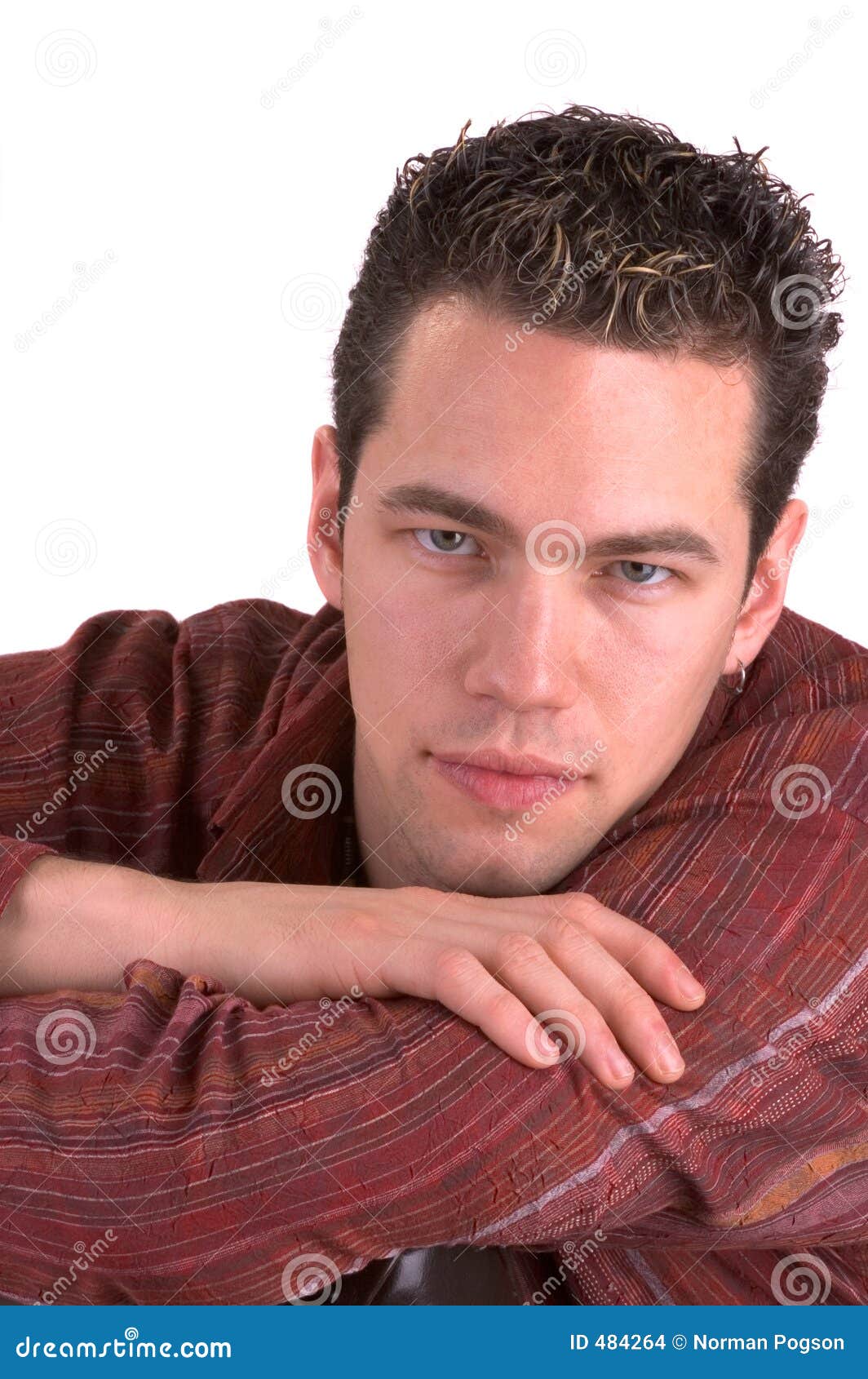 Young Guy(Isolated) stock photo. Image of looking, fiance - 484264