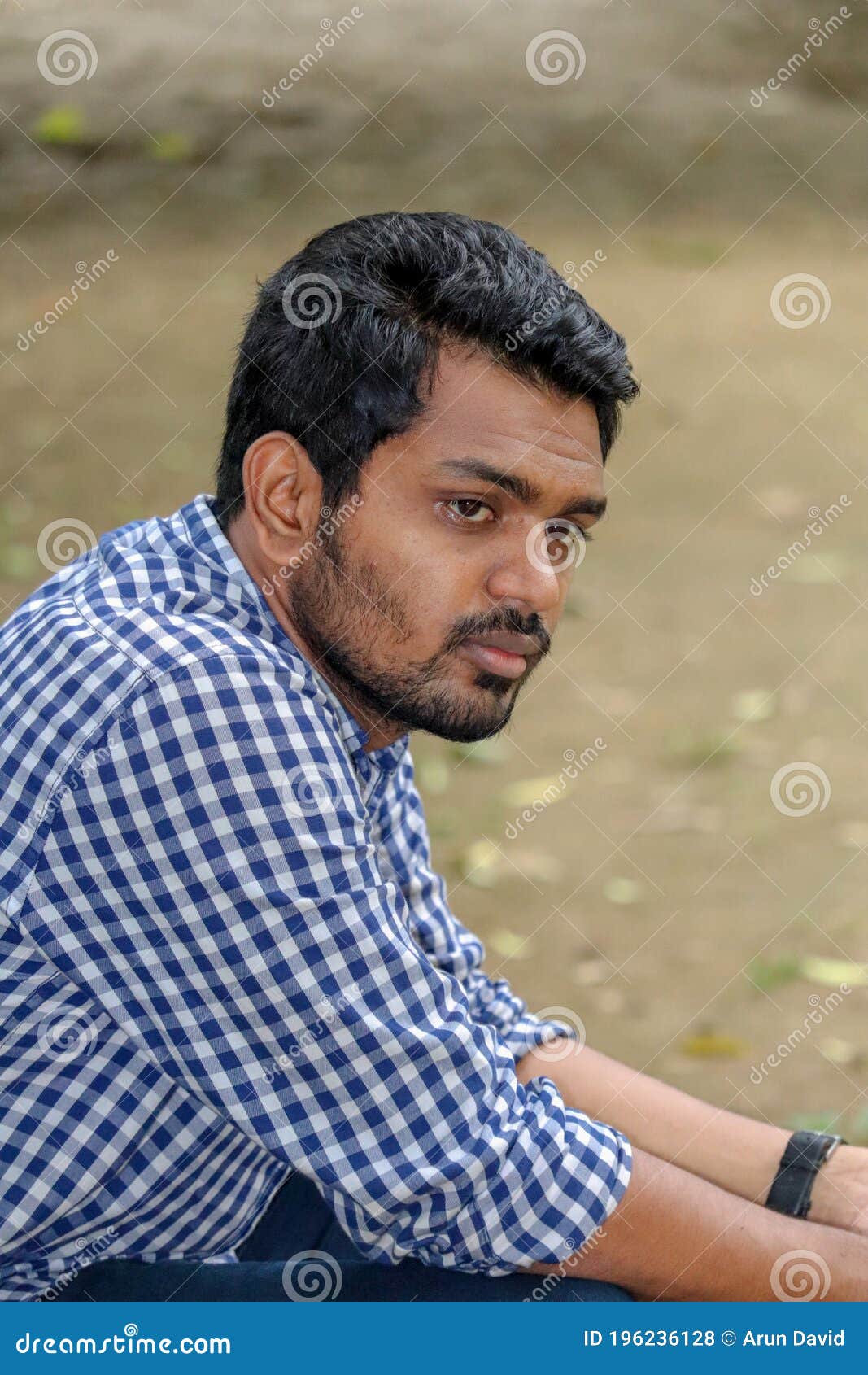 Young Guy Look at Right Slide with Close Up Stock Photo - Image of ...