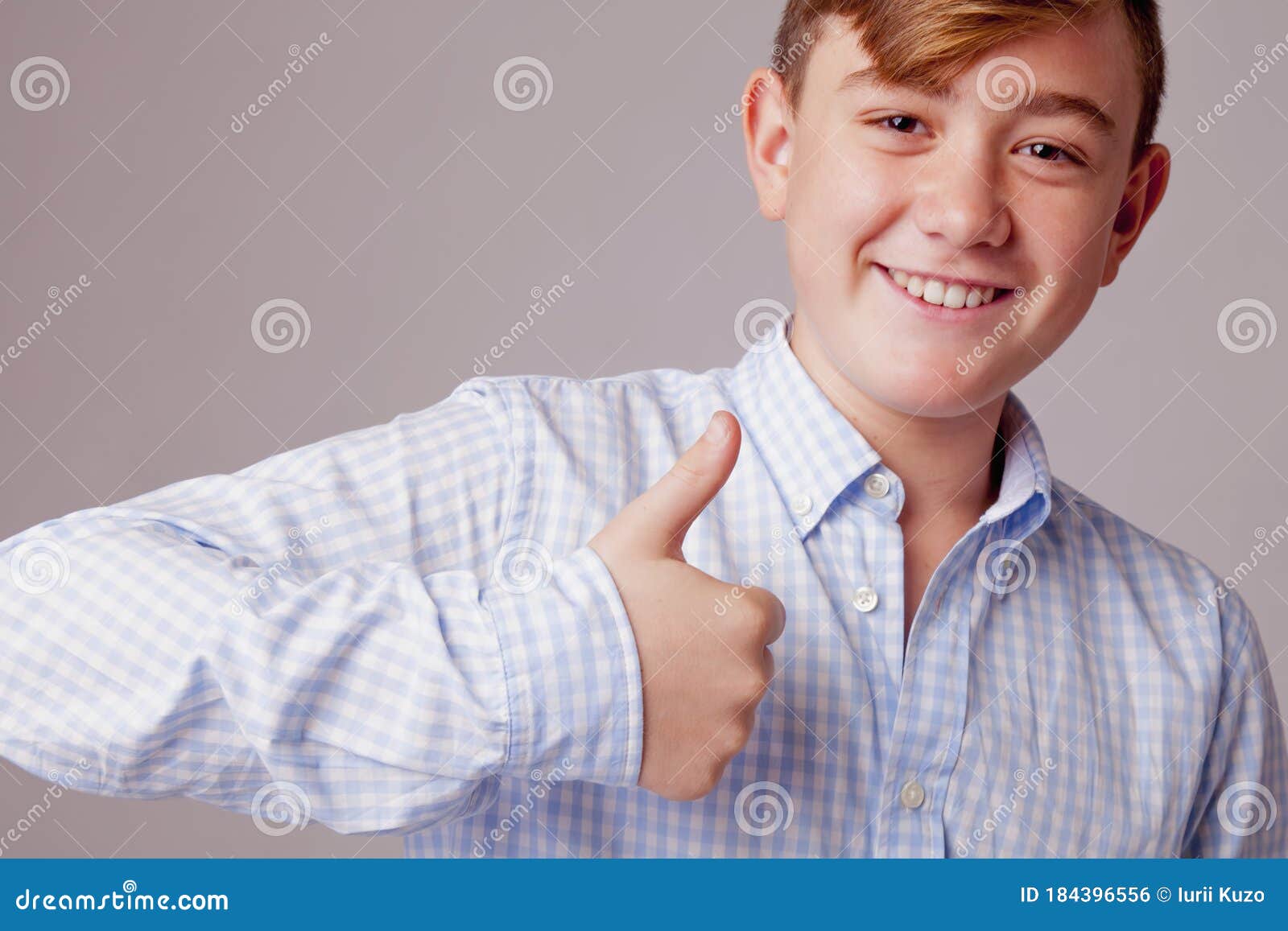 Young Guy Making a Perfect Gesture with Her Finger. Body Language ...