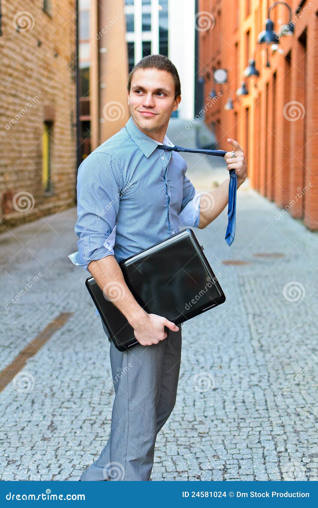 Young Guy Posing with a Laptop Stock Photo - Image of model, hand: 24581024