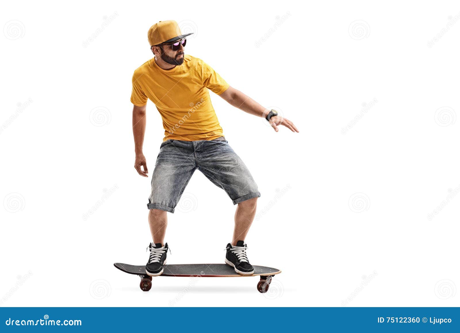 Young Guy Riding a Skateboard Stock Photo - Image of leisure, extreme ...