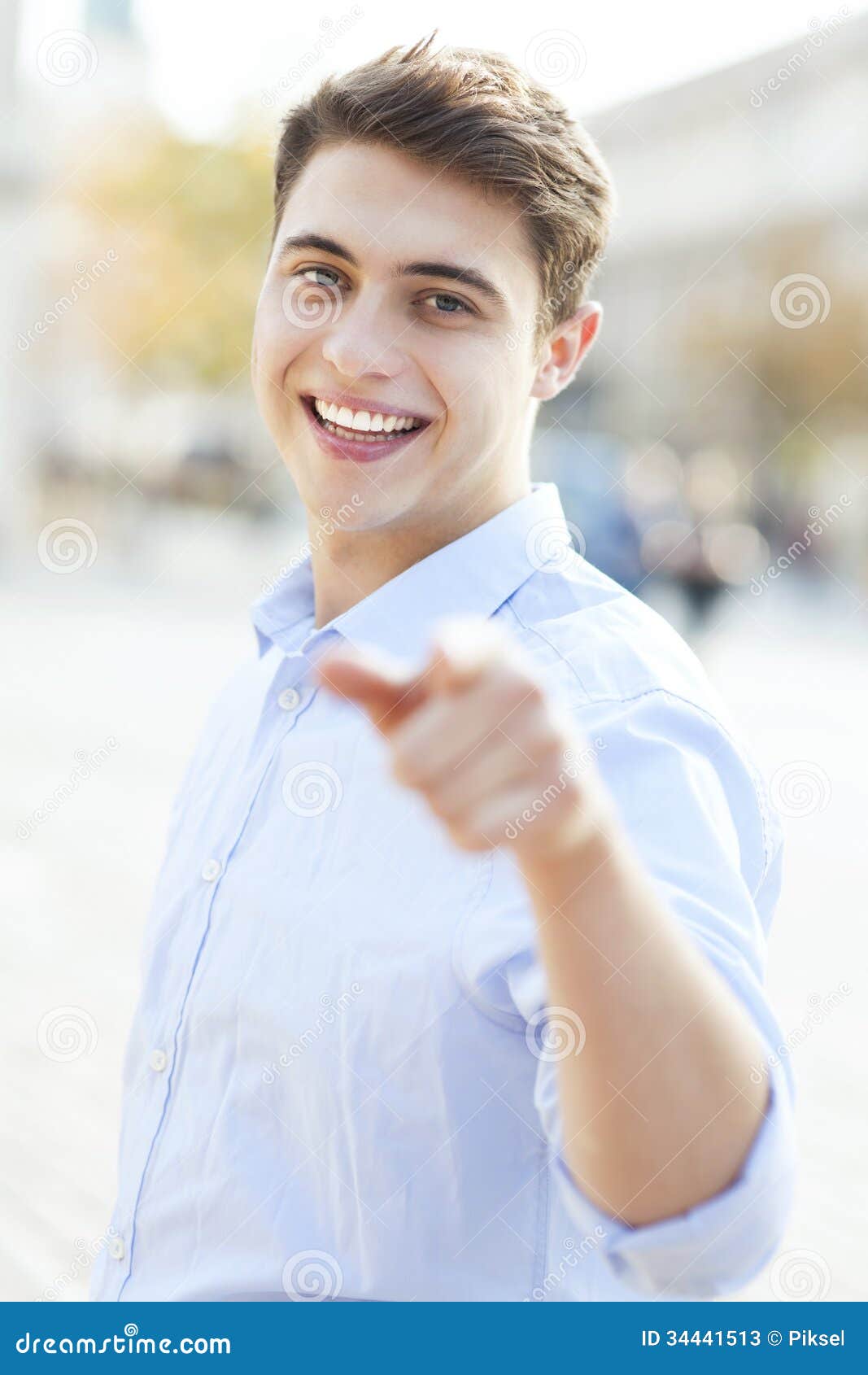 Young guy smiling stock image. Image of businessman, life - 34441513