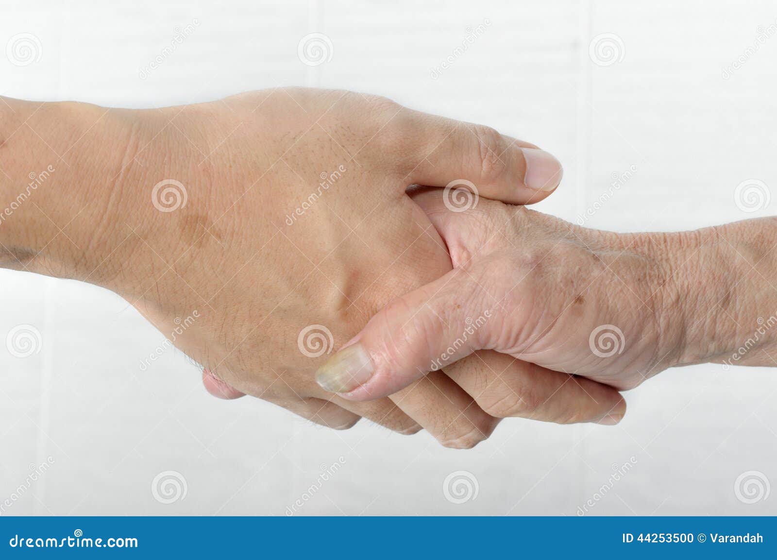 Young Hand Give Help To Old Hand Stock Photo - Image of compassion ...