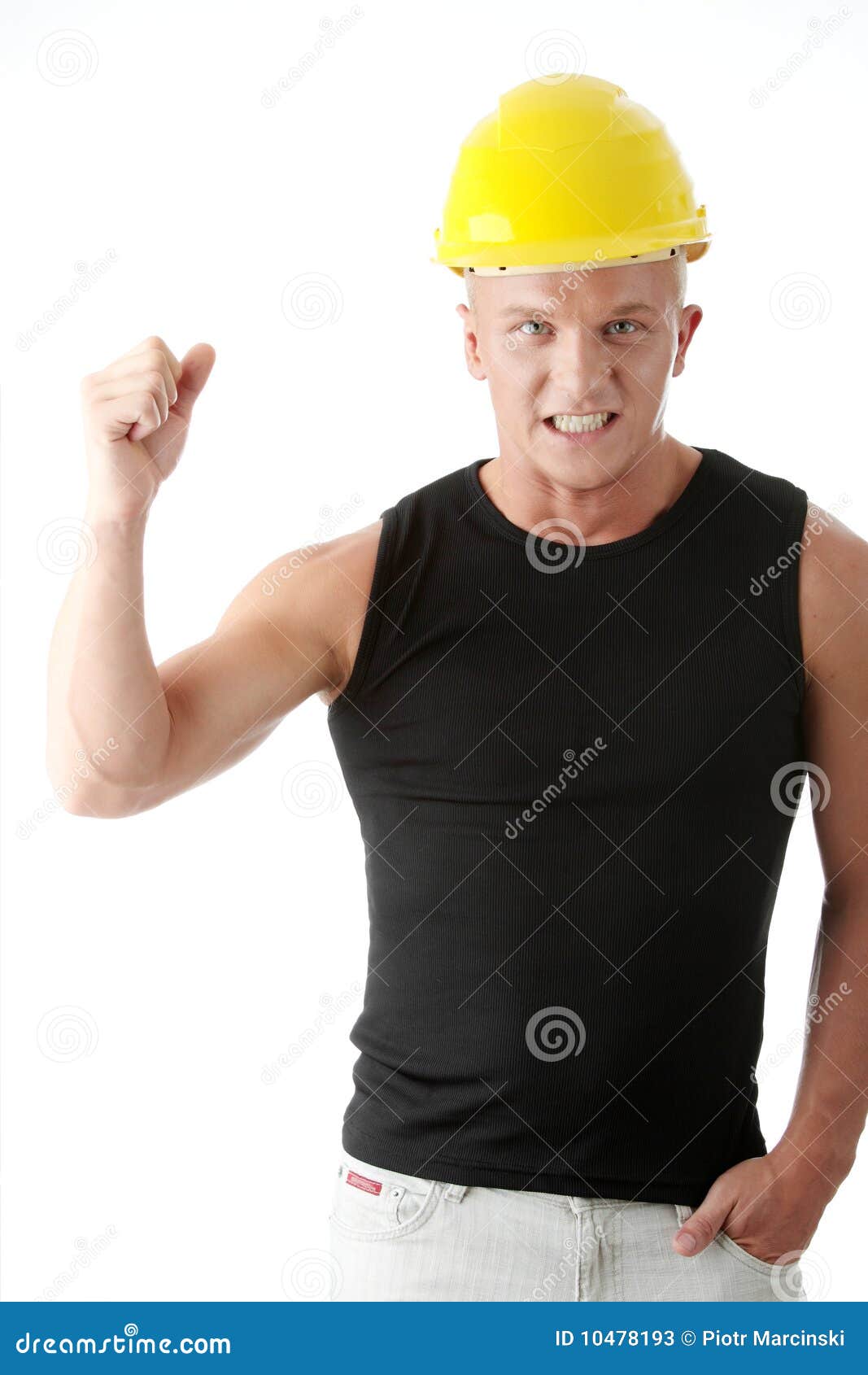 Handsome Angry Man On Color Background Royalty-Free Stock Photo ...