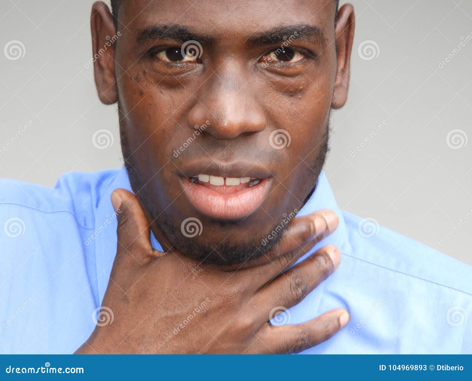 Business Man Choking stock image. Image of professional - 104969893