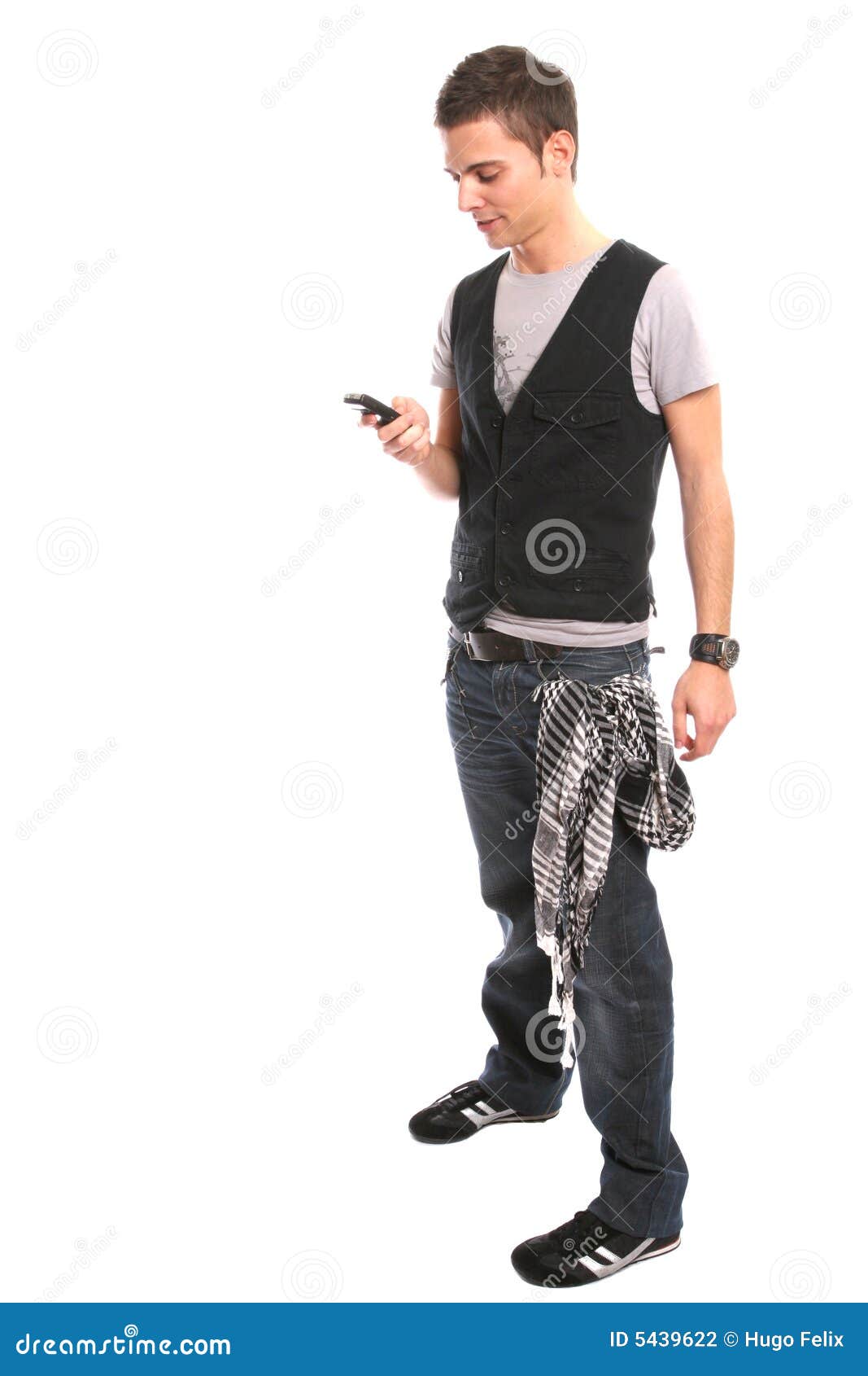 Young Handsome Boy Calling on Cellphone Stock Photo - Image of friendly ...