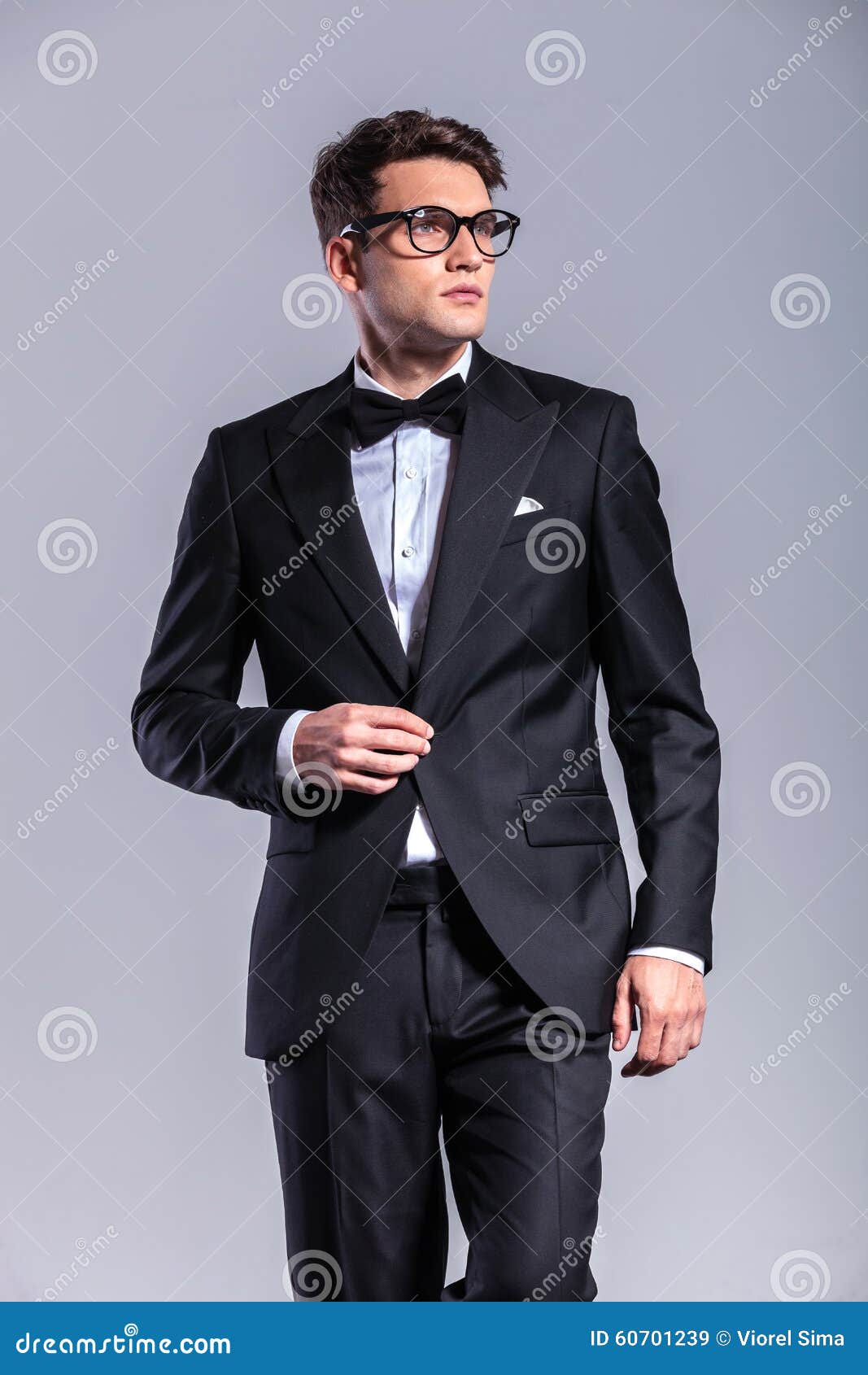 Young Handsome Business Man Opening His Jacket Stock Image - Image of ...