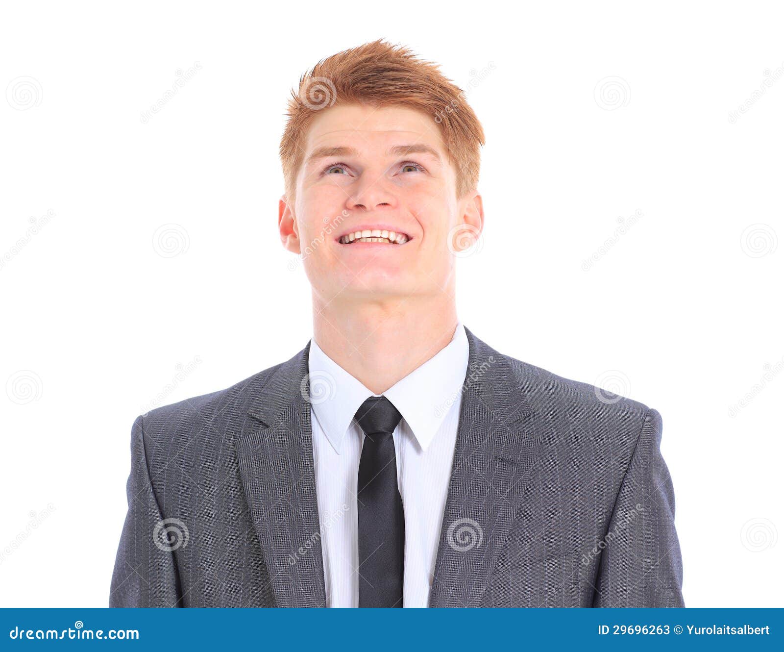 The Young Handsome Businessman Stock Image - Image of isolated, male ...