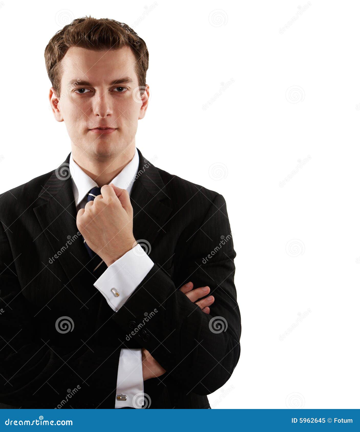 Young handsome businessman stock image. Image of people - 5962645