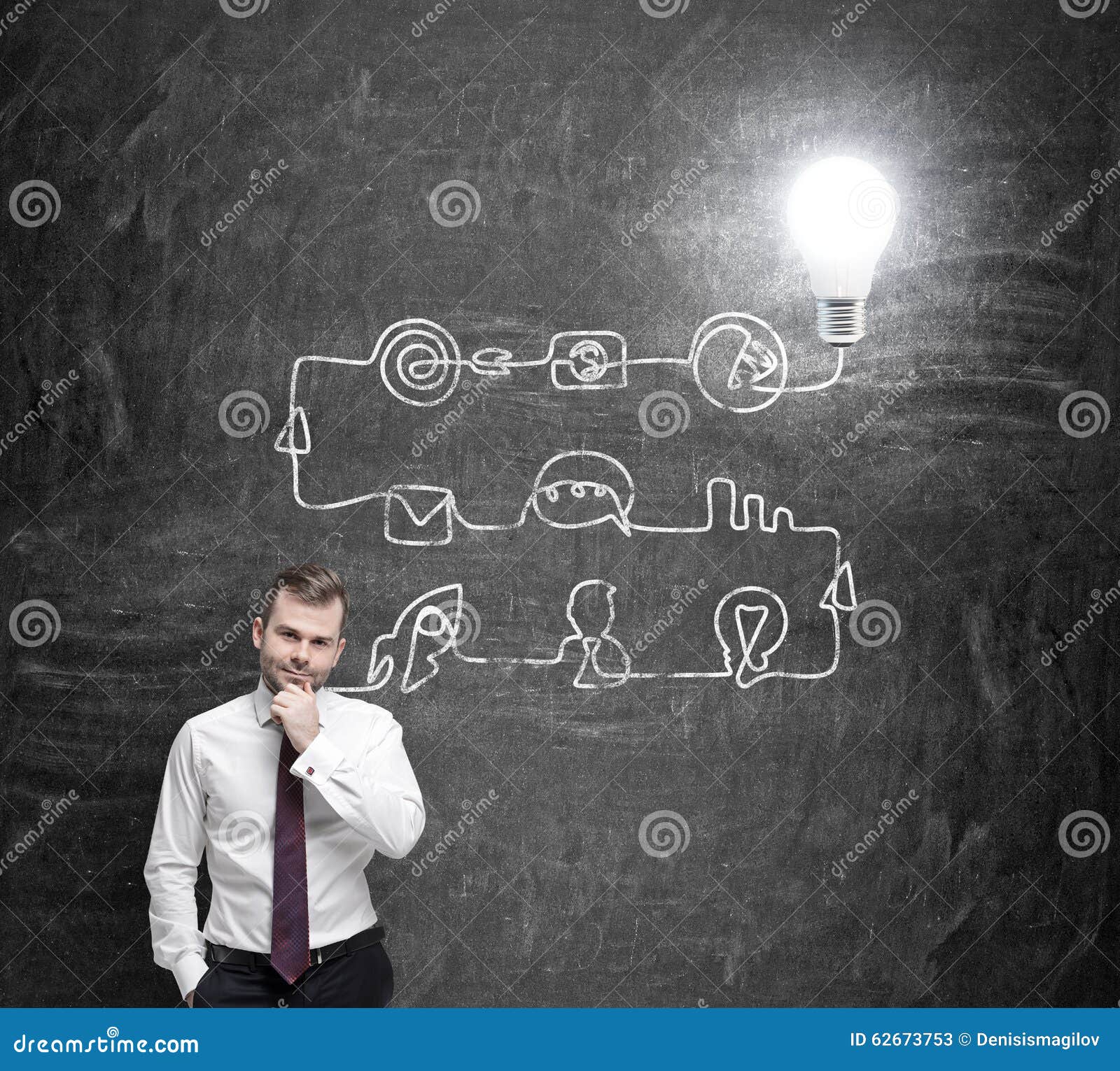 Black Flowchart Royalty-Free Stock Photography | CartoonDealer.com ...