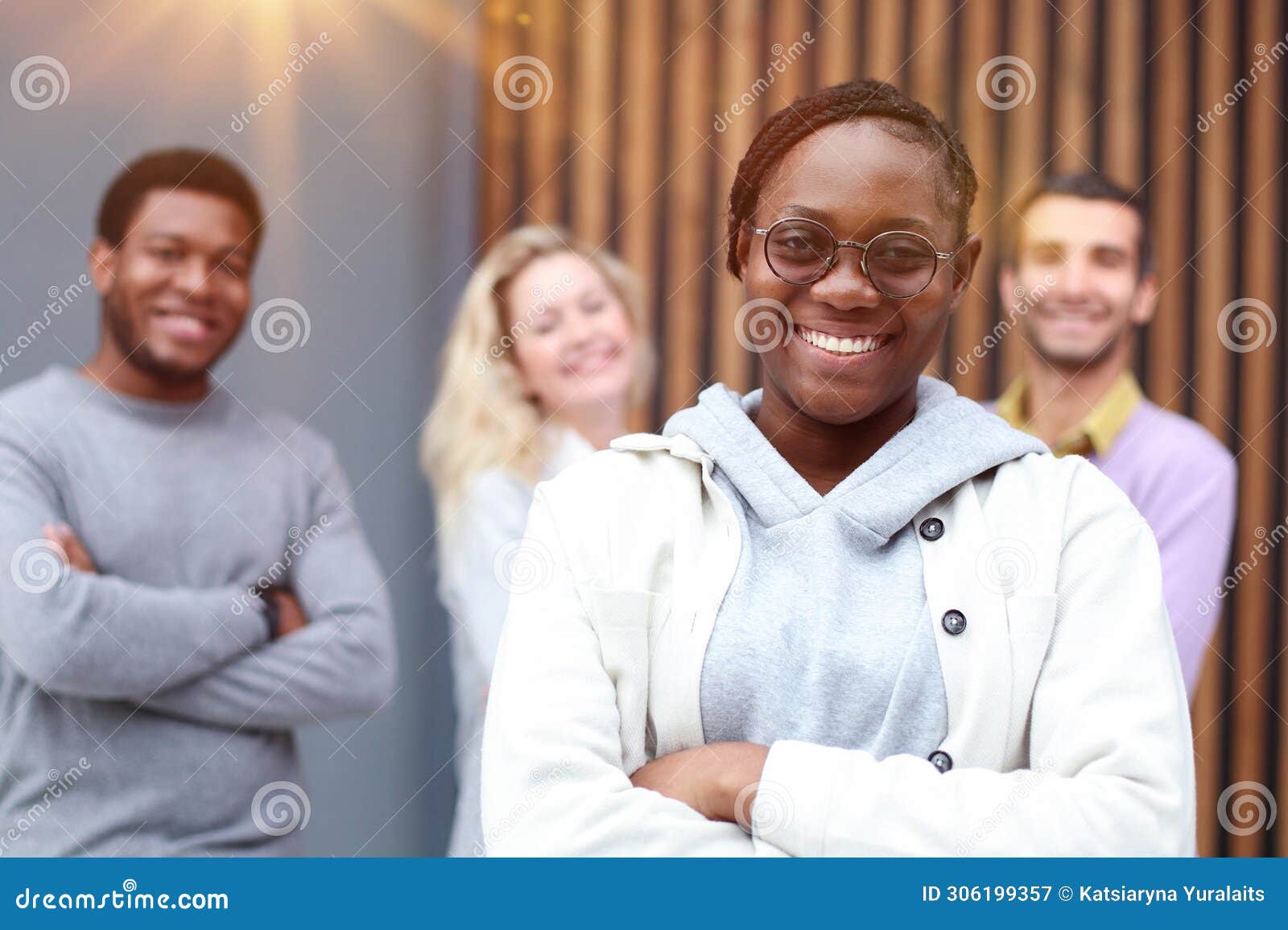 Young Handsome Editor is Looking at the Camera Stock Image - Image of ...