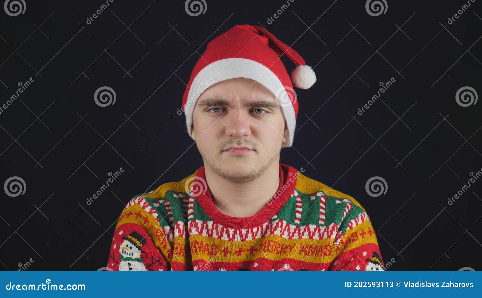 Young Handsome Guy Shows Emotion - Brooding and Sad Stock Image - Image ...
