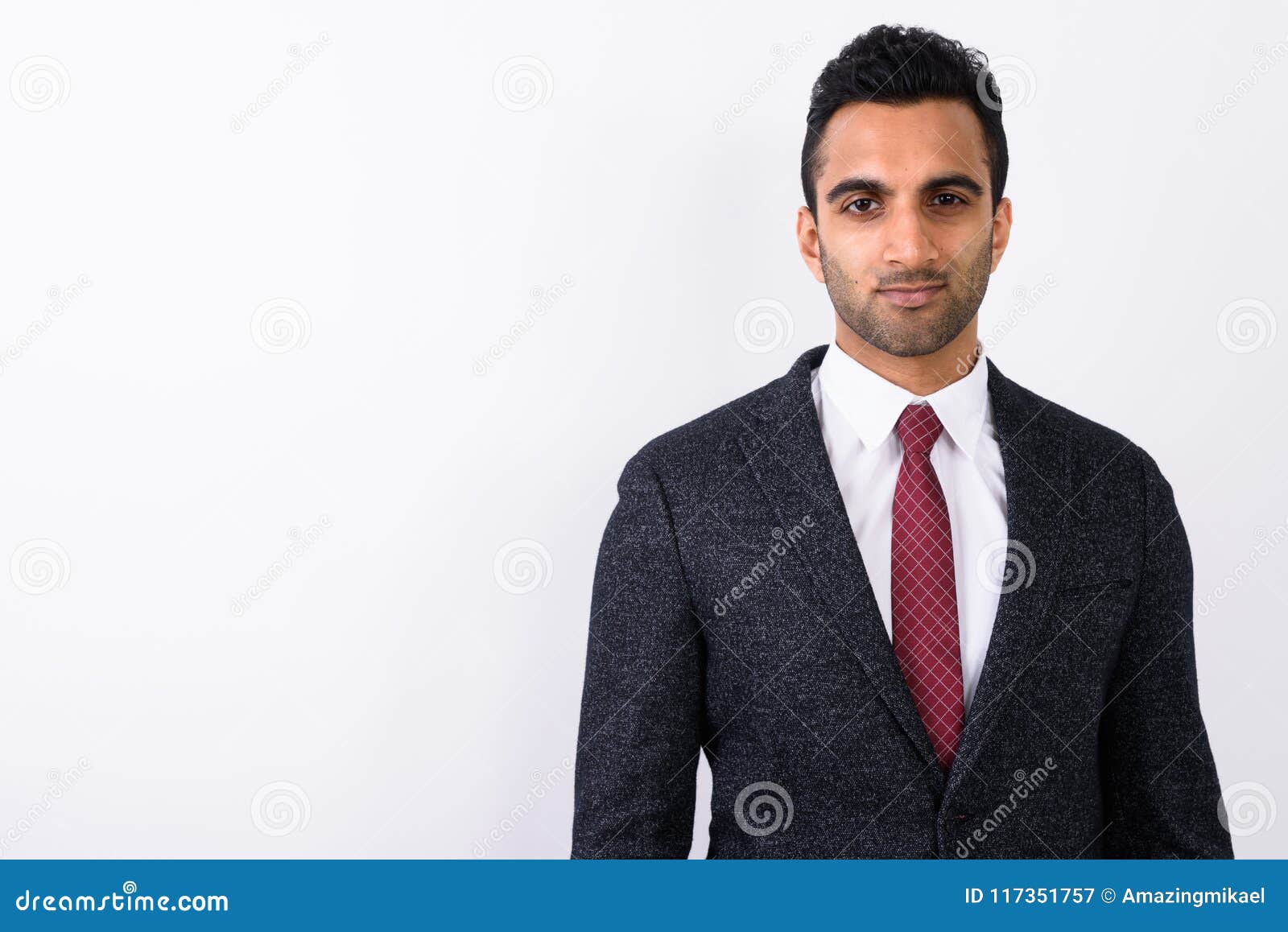 Young Handsome Indian Businessman Against White Background Stock Image ... Young Handsome Indian Businessman Against White Background Stock Image ...