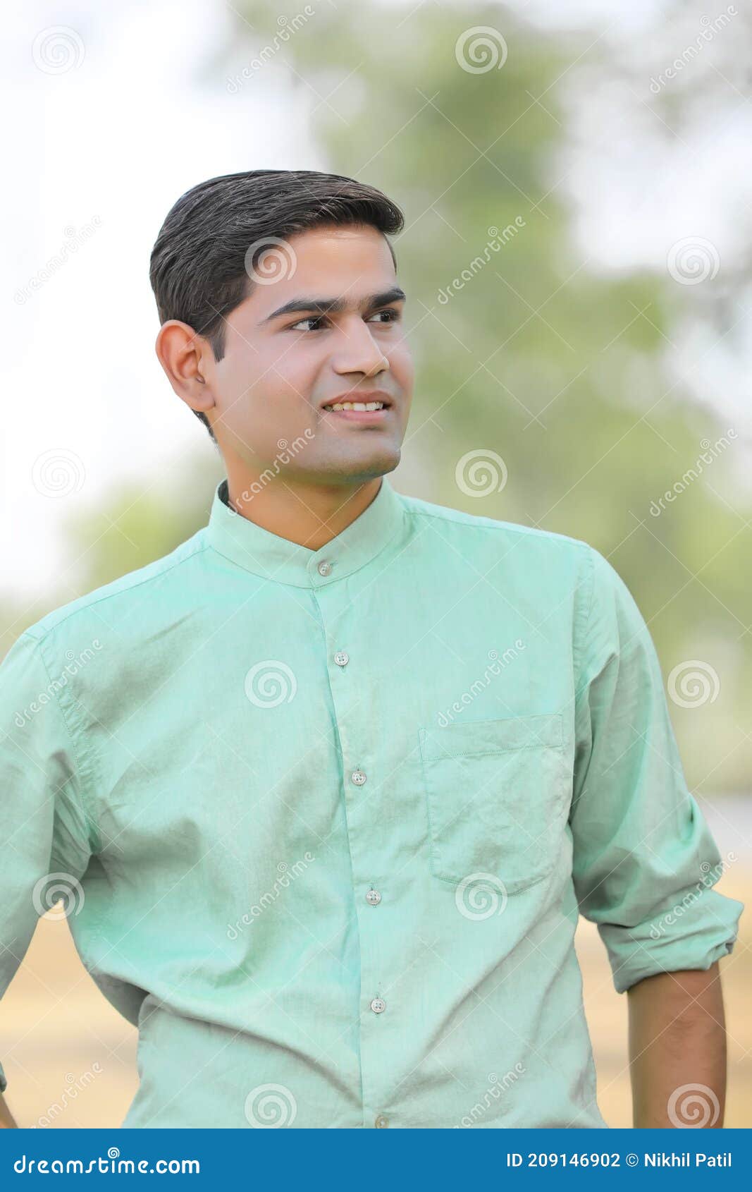Young Handsome Indian Man Giving Expression Stock Photo - Image of ...