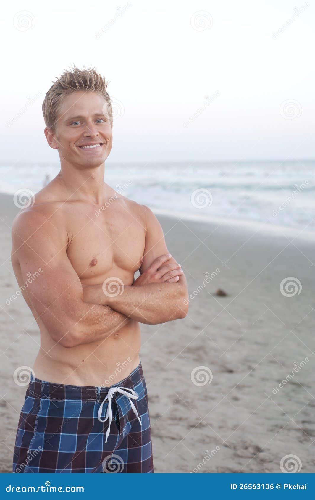 Young handsome lifeguard stock photo. Image of handsome - 26563106
