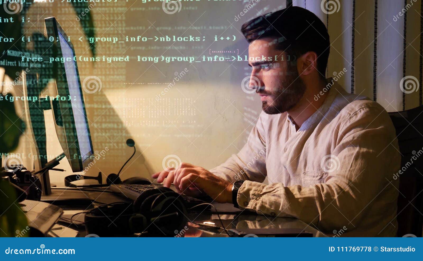 Young Male Programmer Coding at Night Stock Footage - Video of ... Young Male Programmer Coding at Night Stock Footage - Video of ...