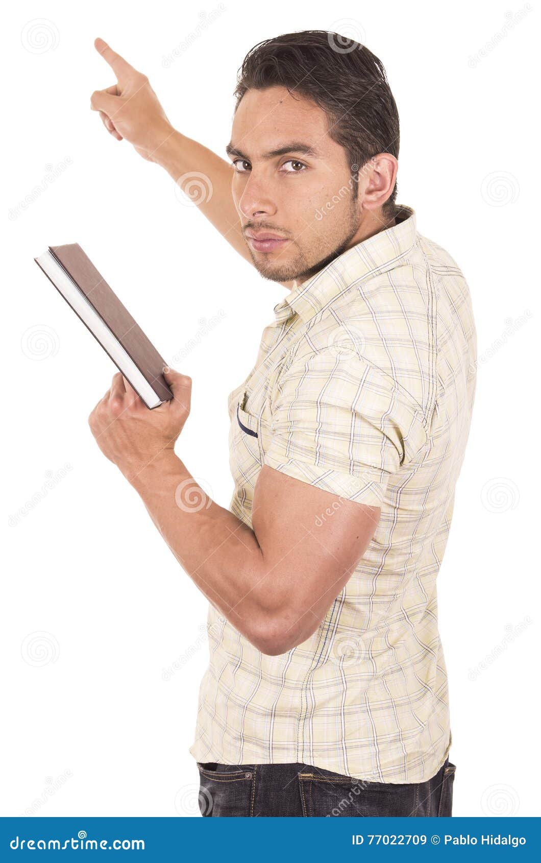 Young Handsome Male Teacher Holding Notebook Stock Image - Image of ... Young Handsome Male Teacher Holding Notebook Stock Image - Image of ...