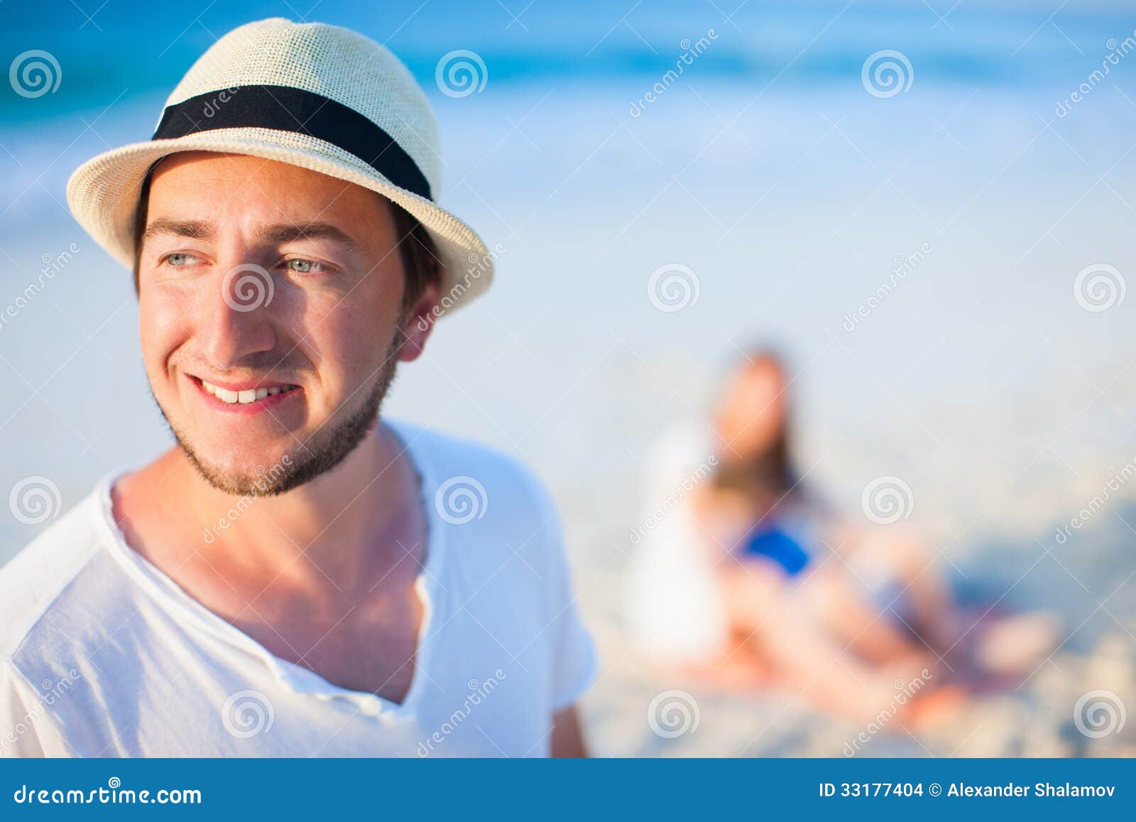 Young Handsome Man on Vacation Stock Photo - Image of lifestyle ...