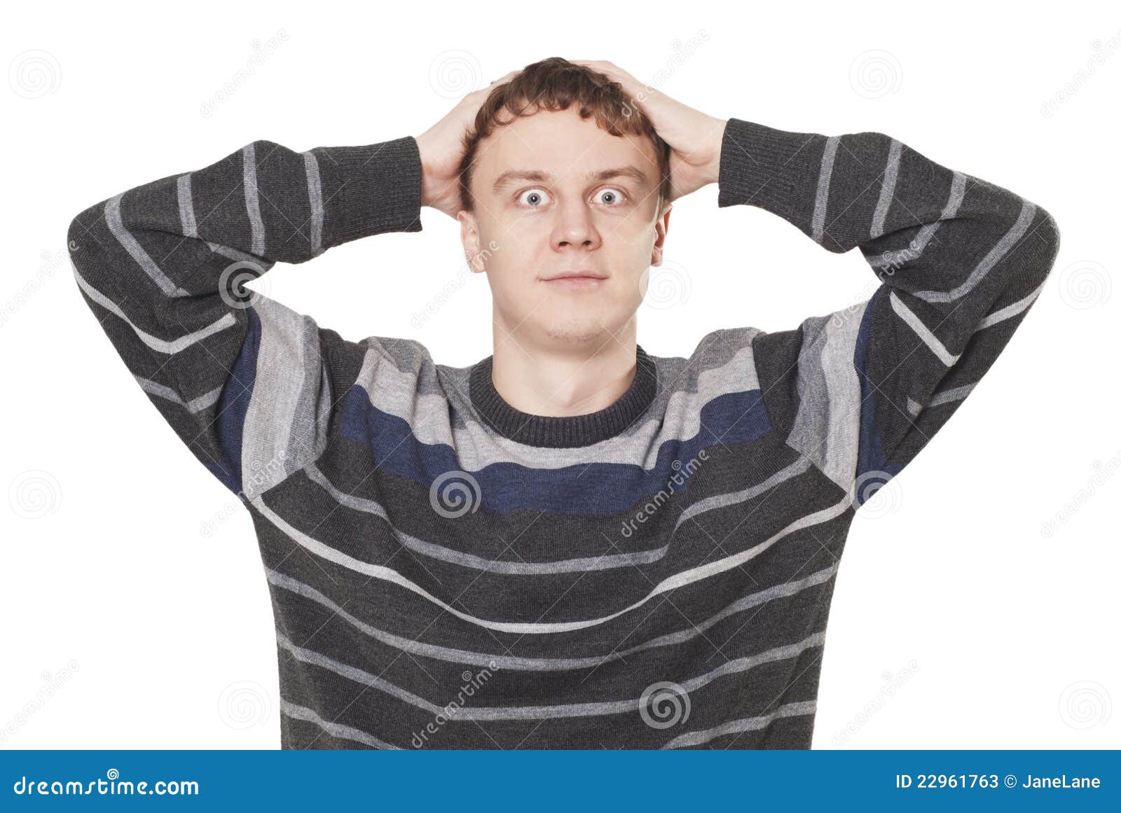 Young Handsome Wondering Man Stock Image - Image of look, lifestyle ...