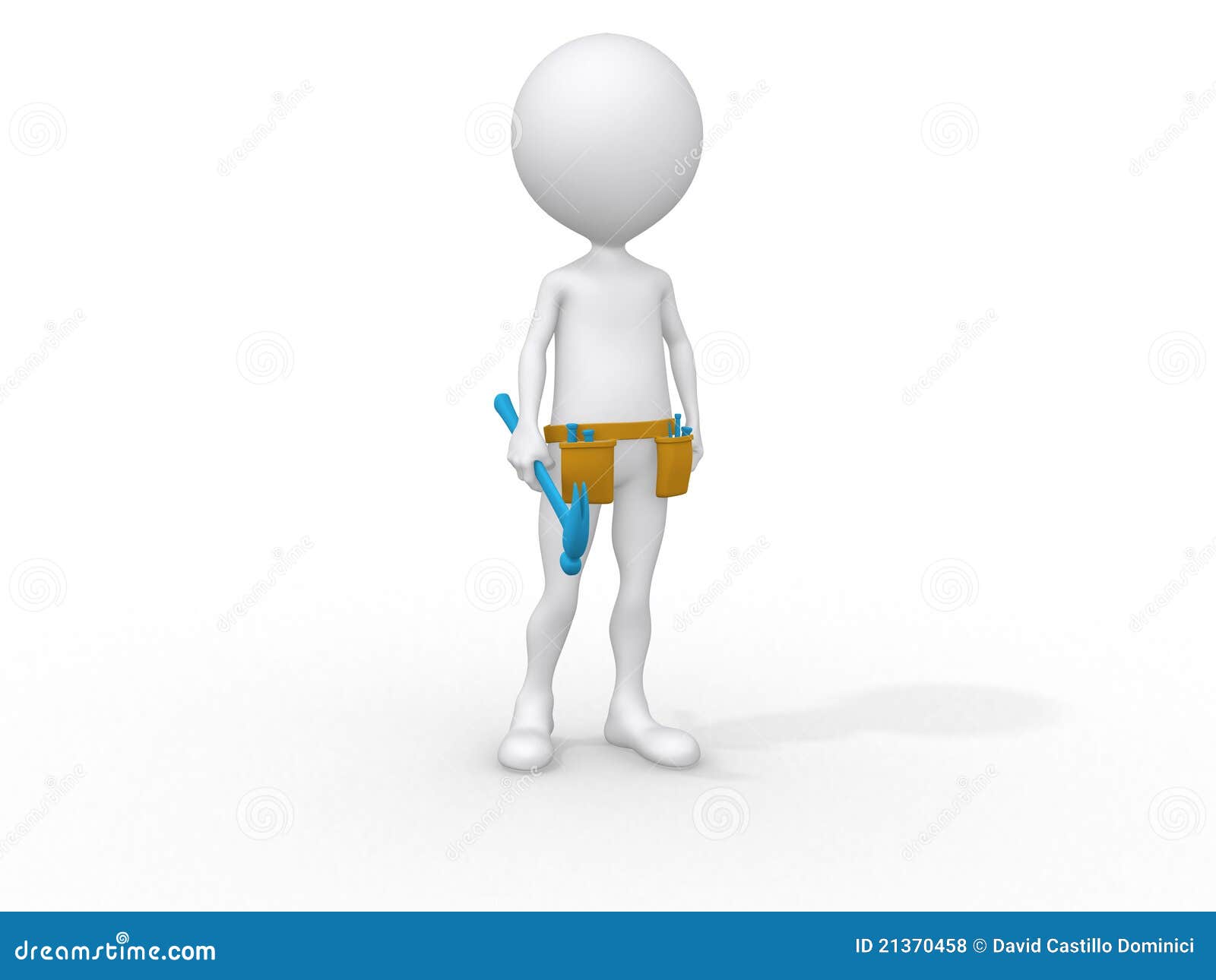 Tool Belt For Repair Cartoon Vector | CartoonDealer.com #116862347
