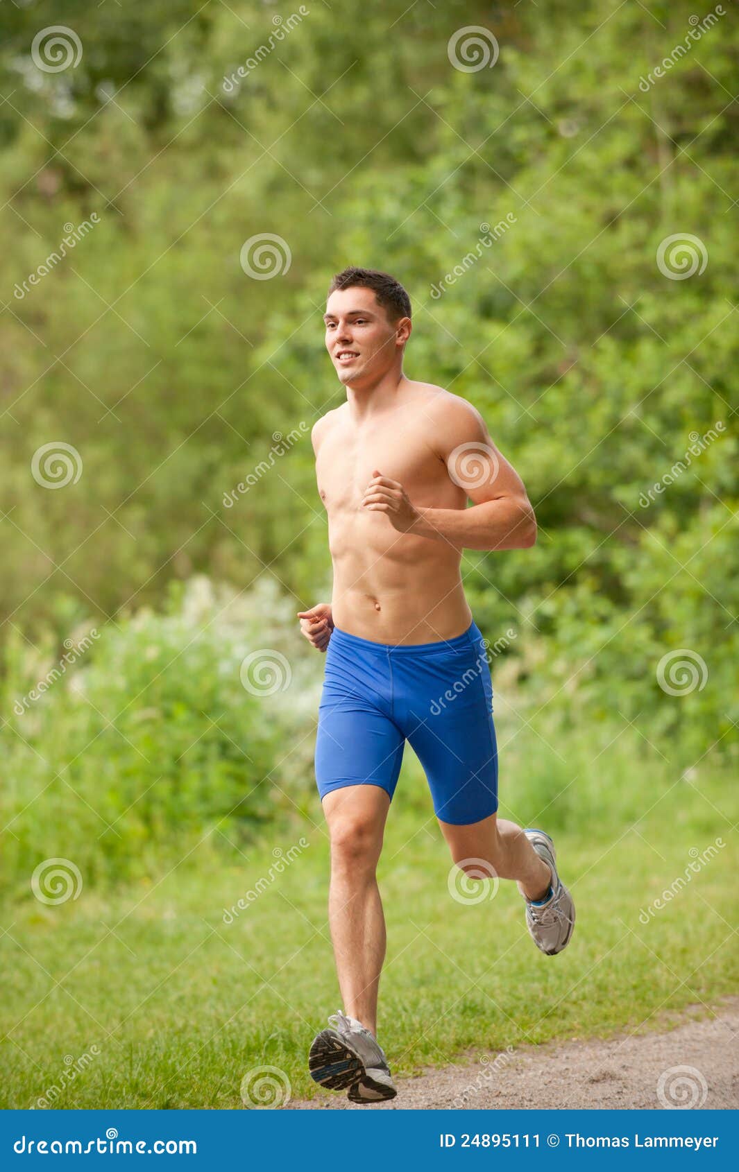 Young and happy jogger stock image. Image of healthy - 24895111