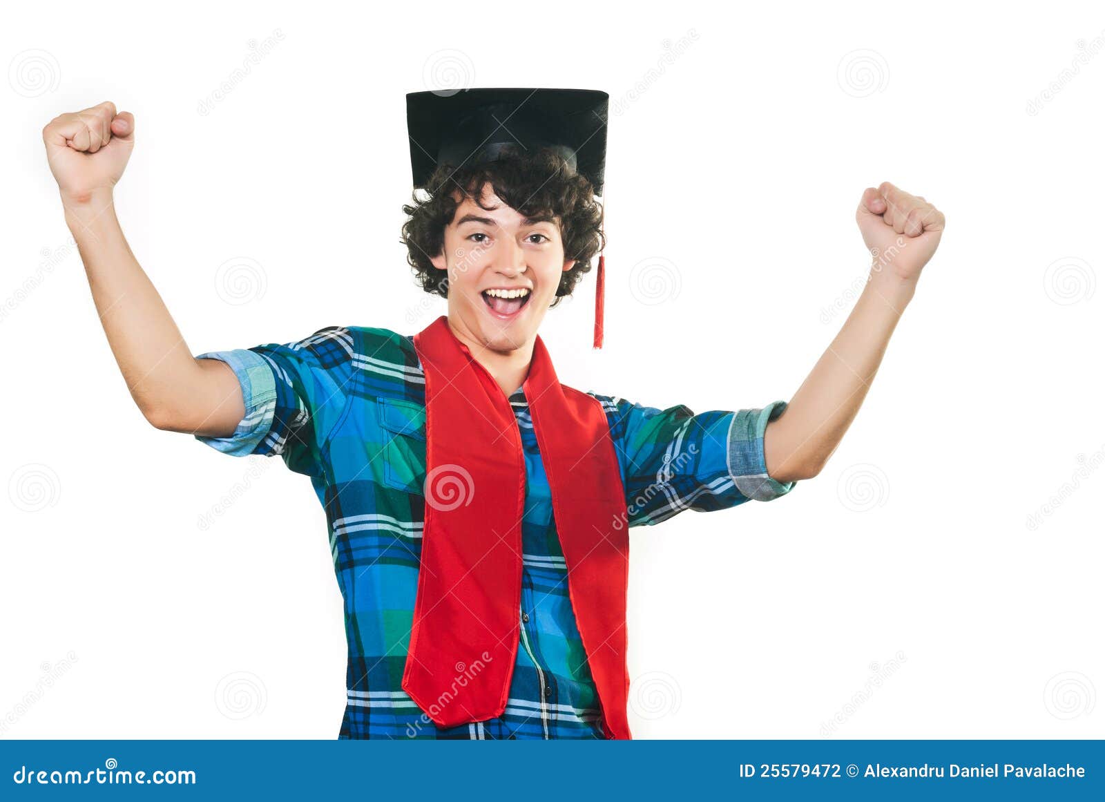 Young happy student stock photo. Image of exam, class - 25579472