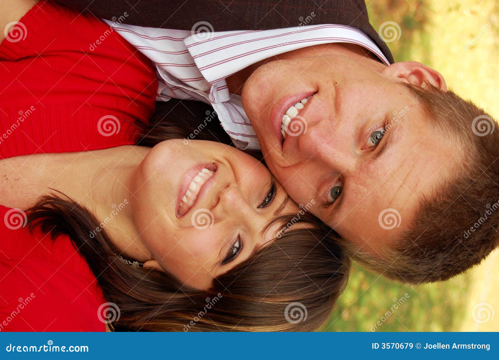 Young and Happy To Be Together Stock Image - Image of affection ...