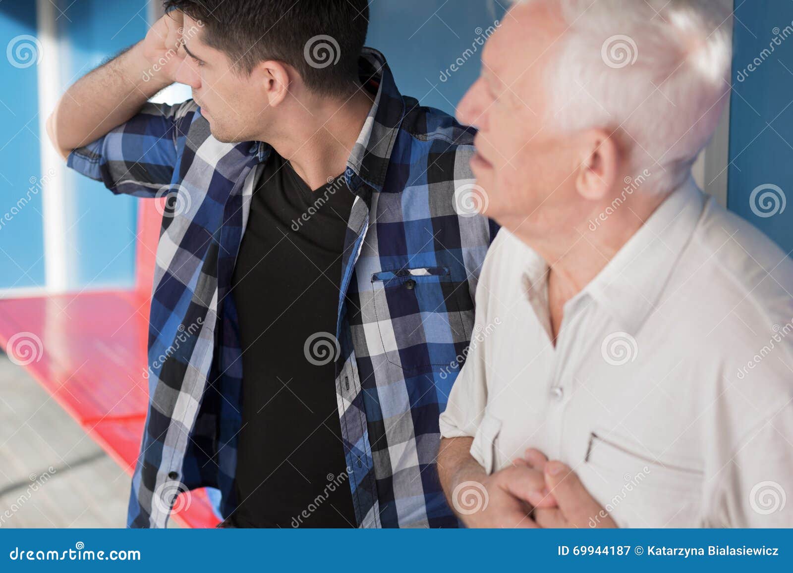 Young helpful man stock image. Image of pain, call, cage - 69944187