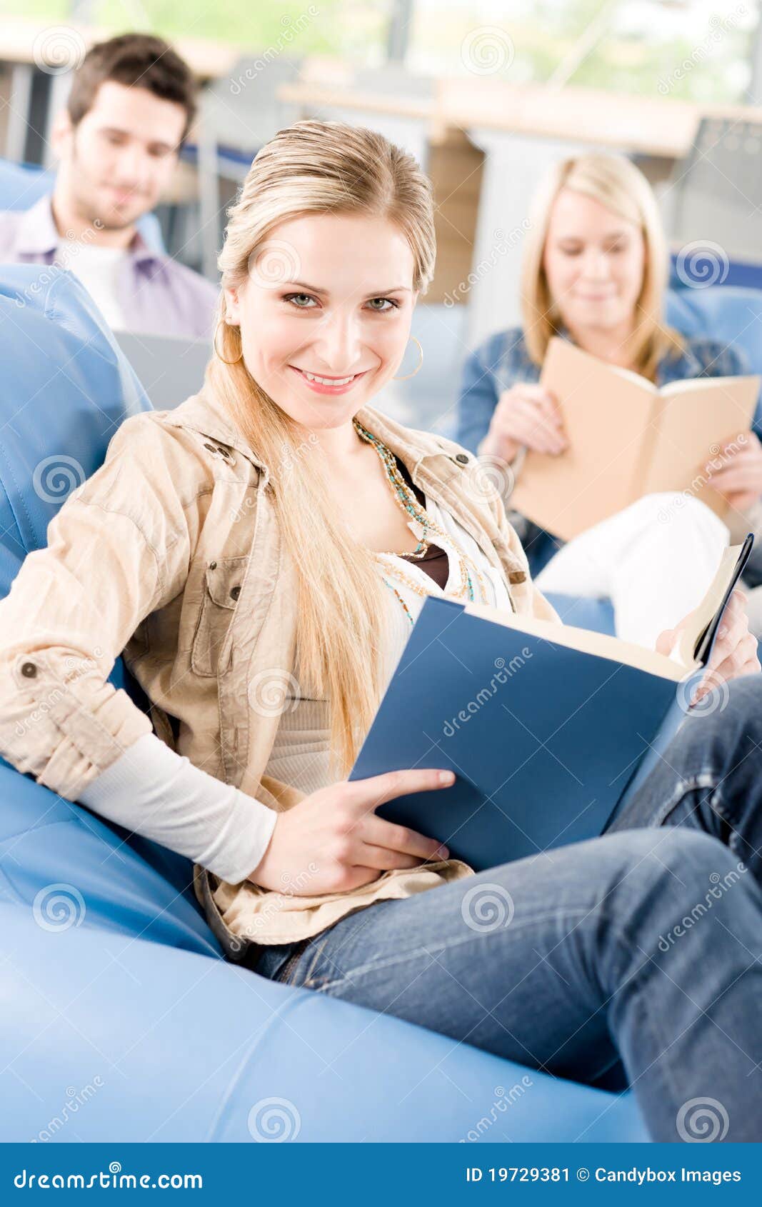 Young High School Students Studying Together Stock Image - Image of ...