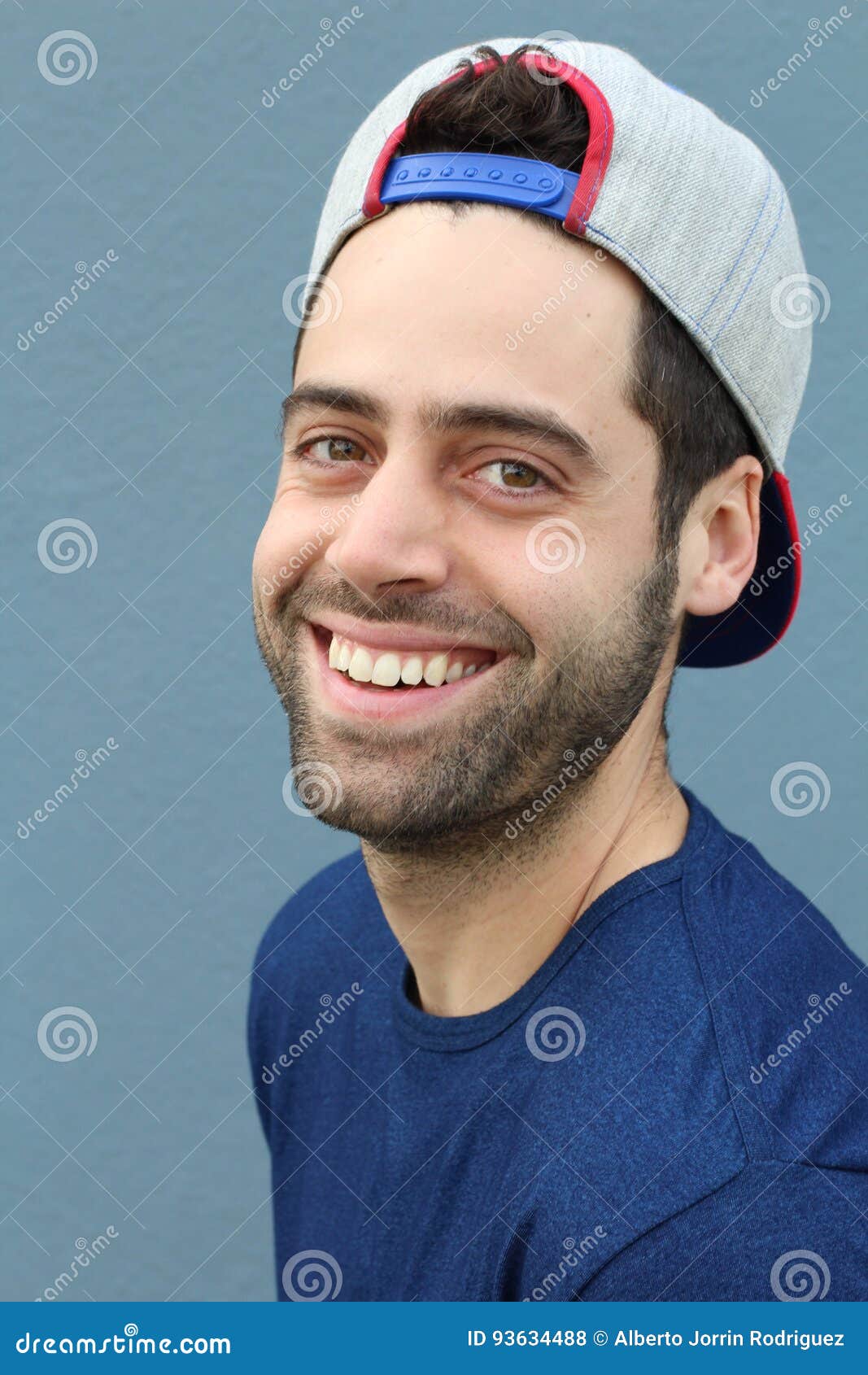 Young Hip Healthy Man Smiling Stock Photo - Image of camera, culture ...