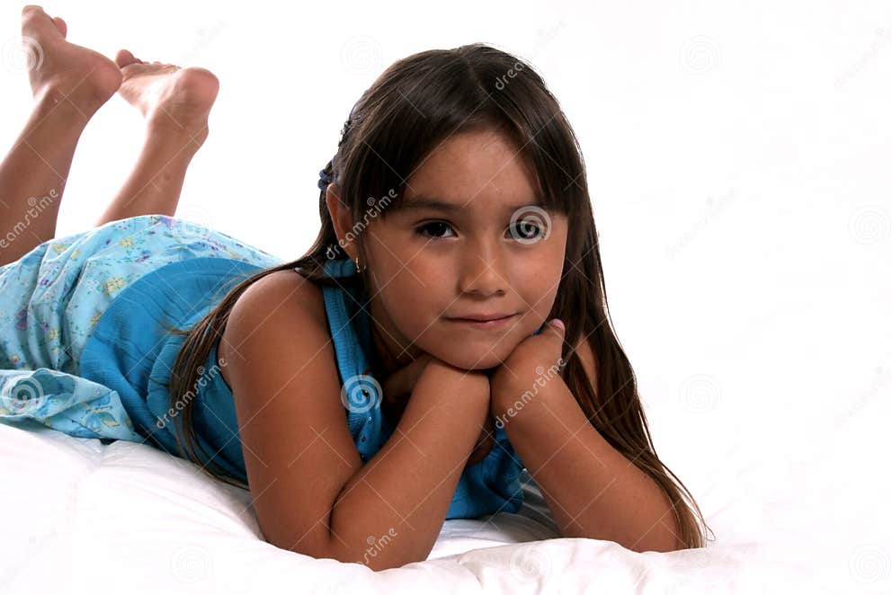 Young Hispanic Child stock photo. Image of smile, girls - 917078