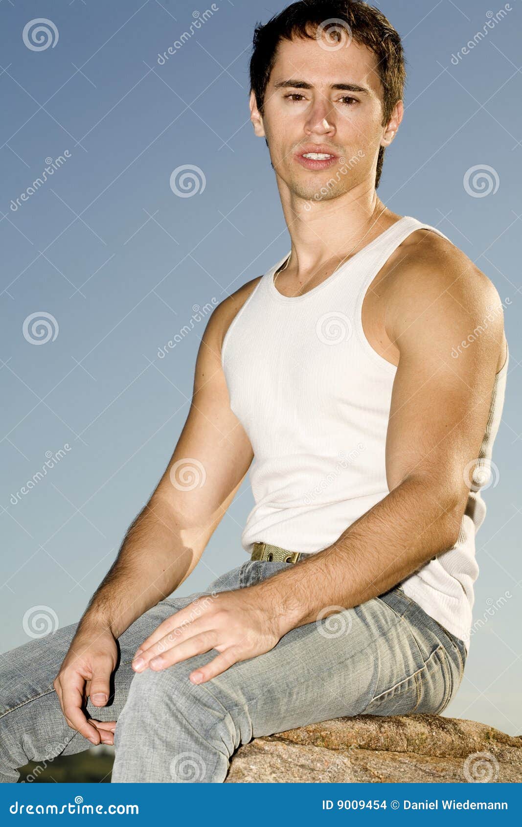 Young Hispanic Model stock photo. Image of muscular, muscle - 9009454