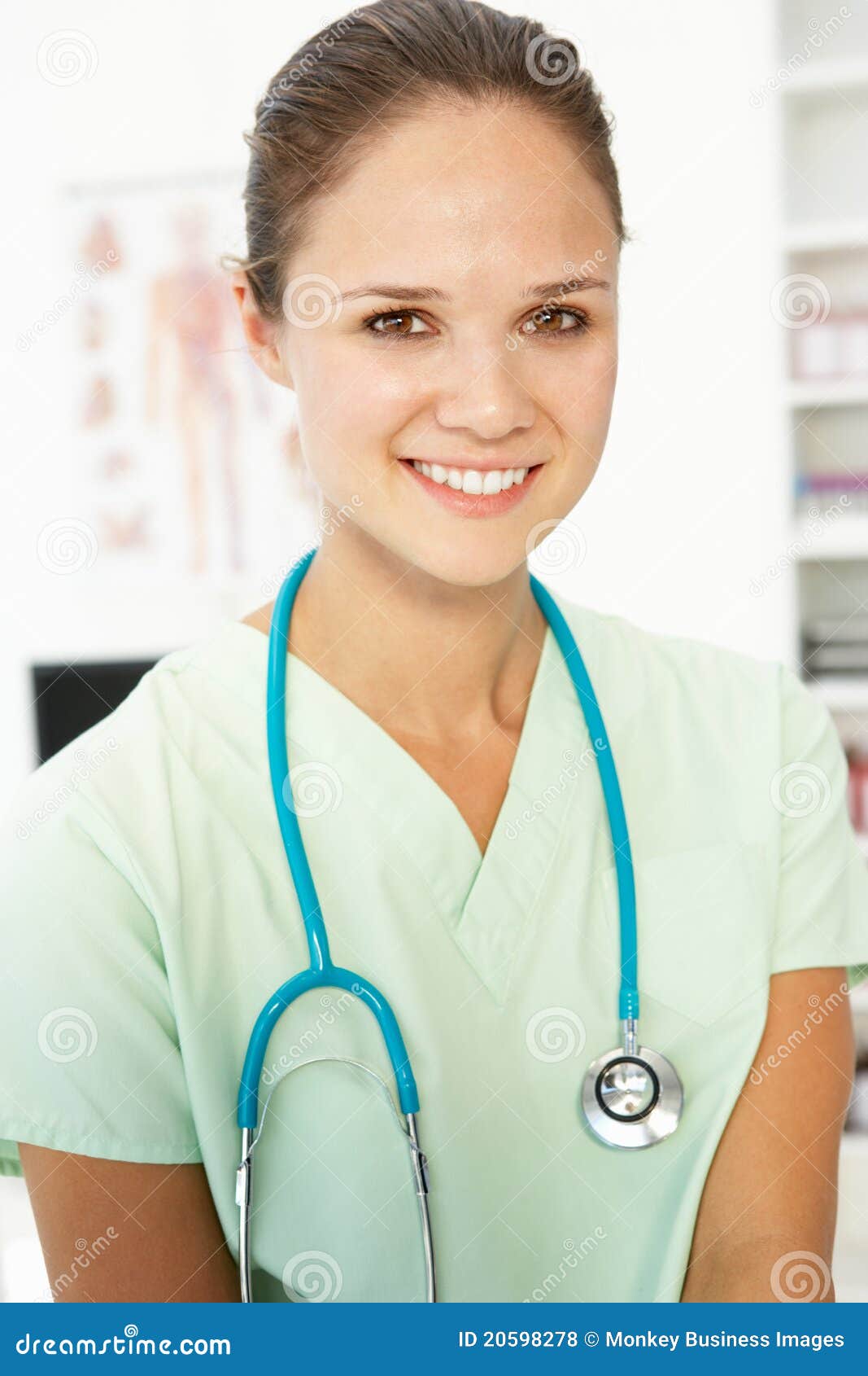 Young hospital doctor stock photo. Image of room, indoors - 20598278