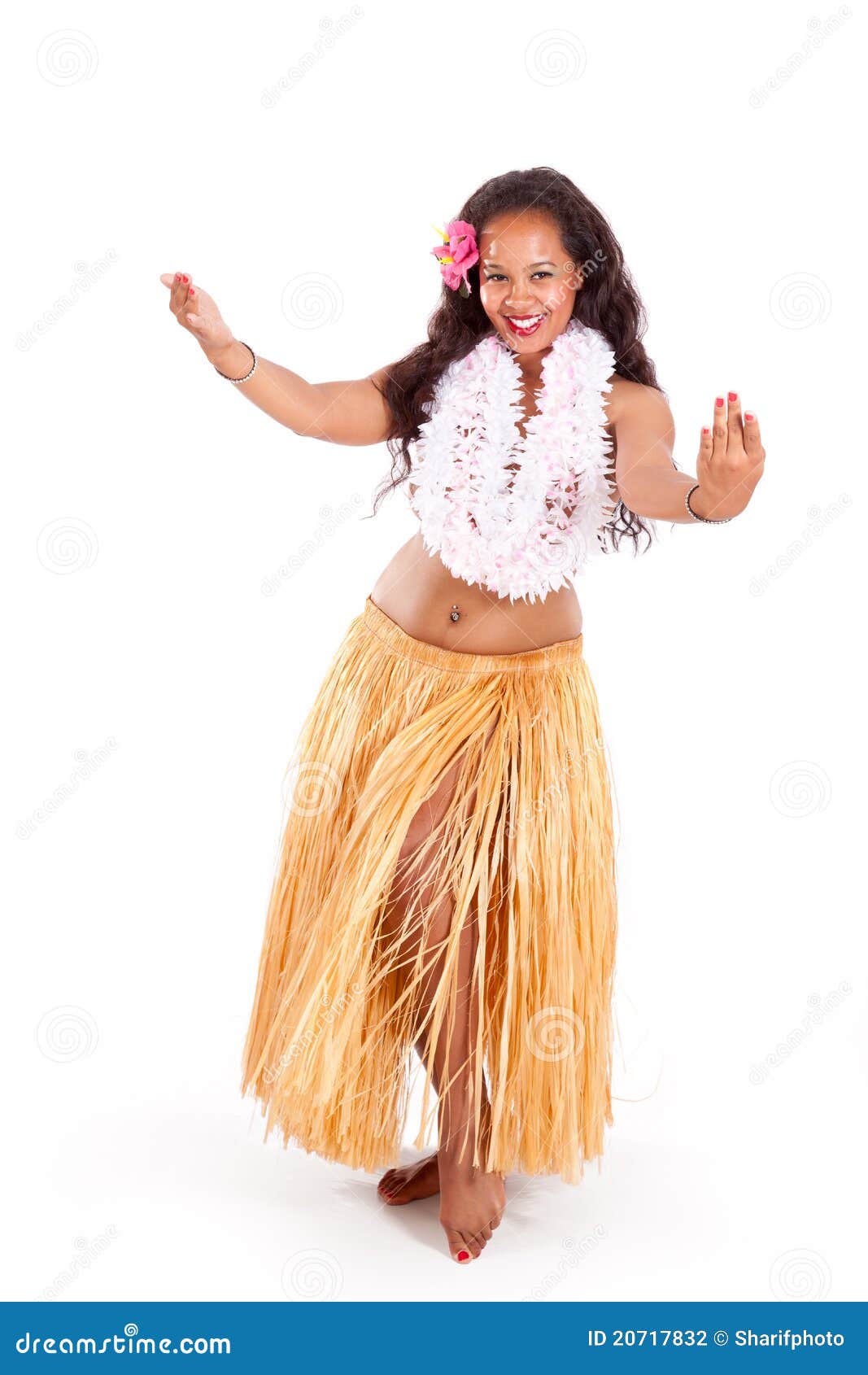 Young hula dancer dancing stock photo. Image of black - 20717832