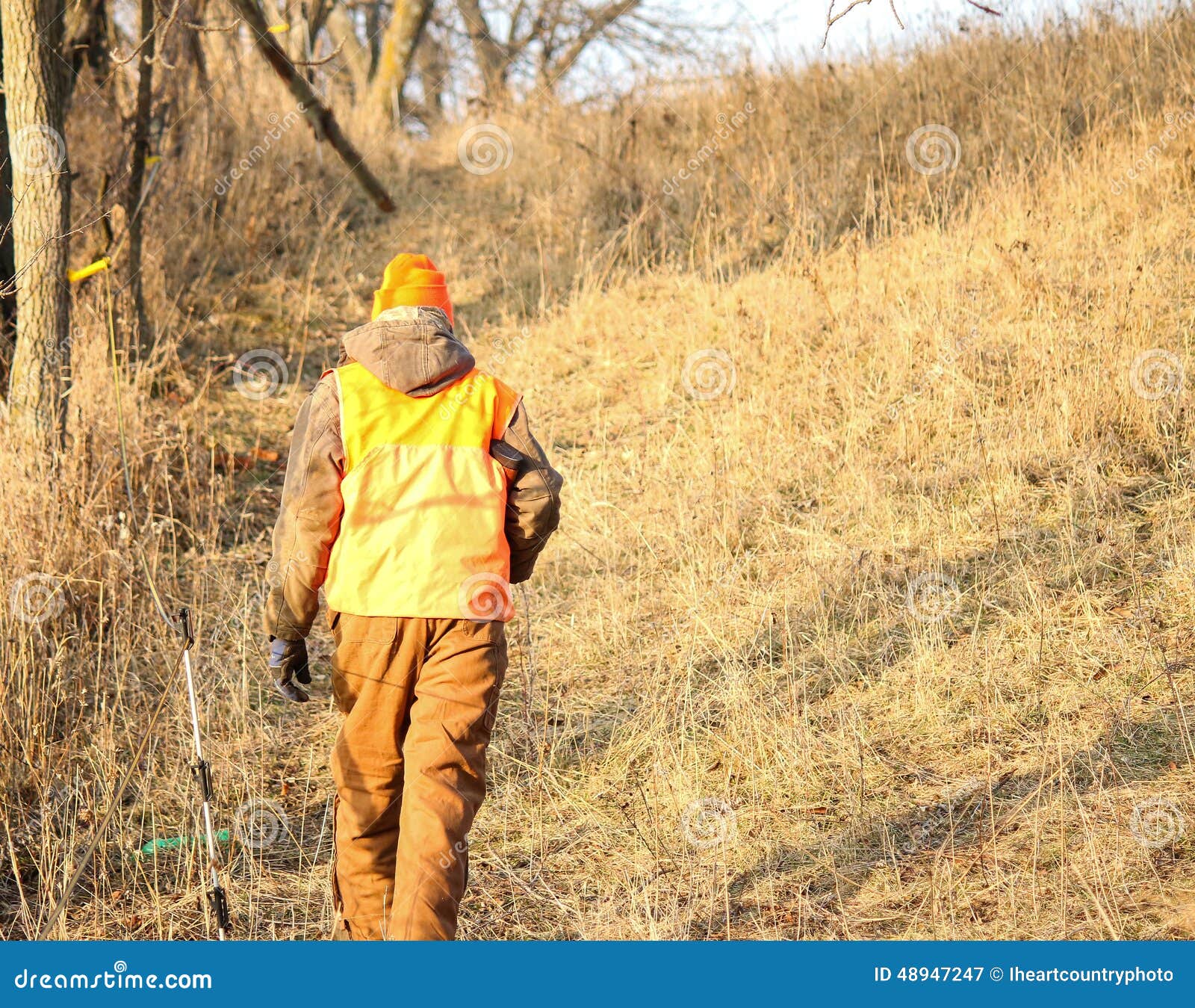 Young Hunter stock image. Image of young, orange, hunting - 48947247