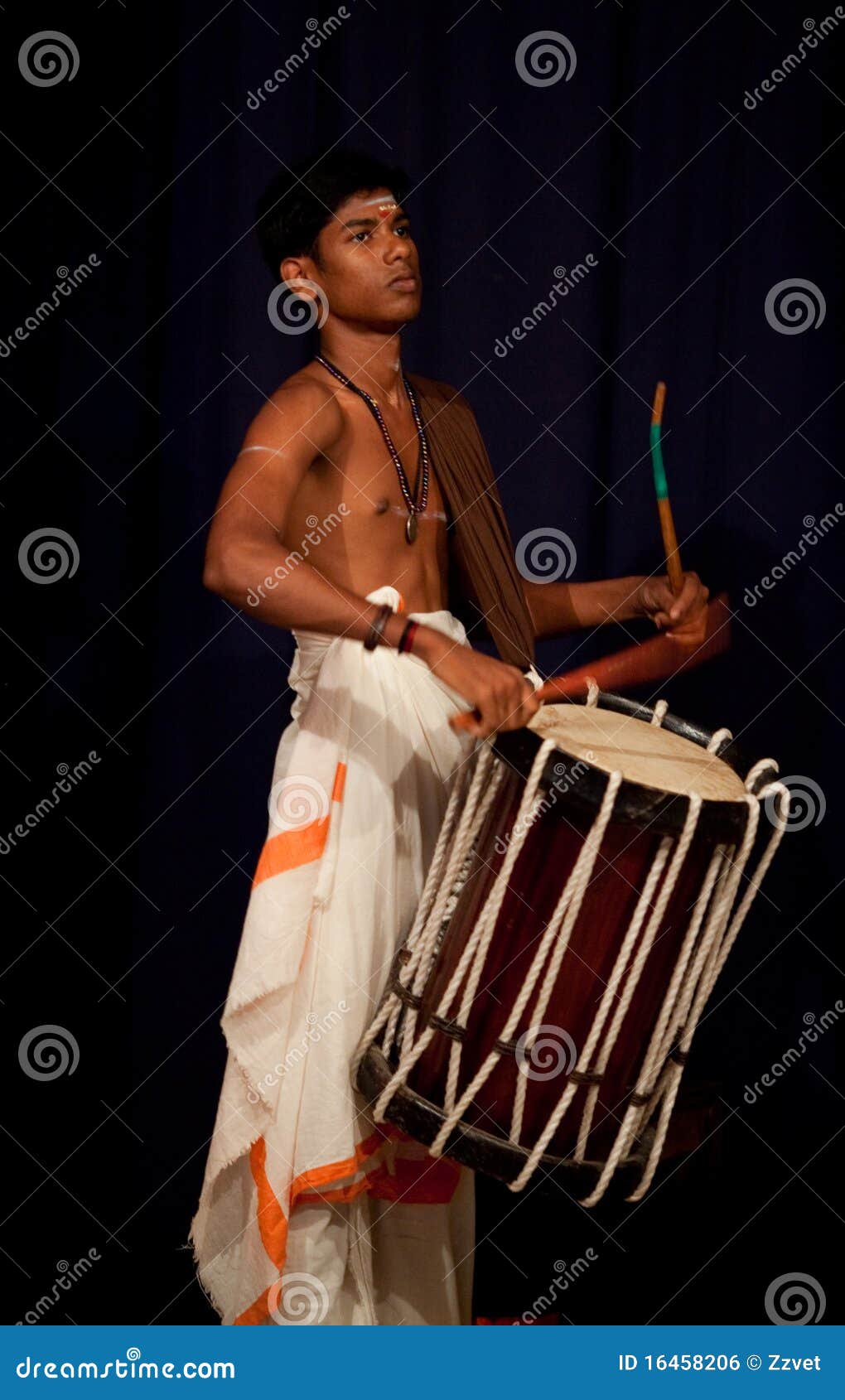 Young indian drummer editorial photo. Image of black - 16458206