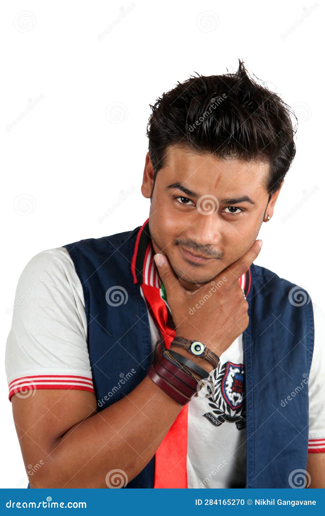 Young Indian Guy portrait stock photo. Image of indians - 284165270