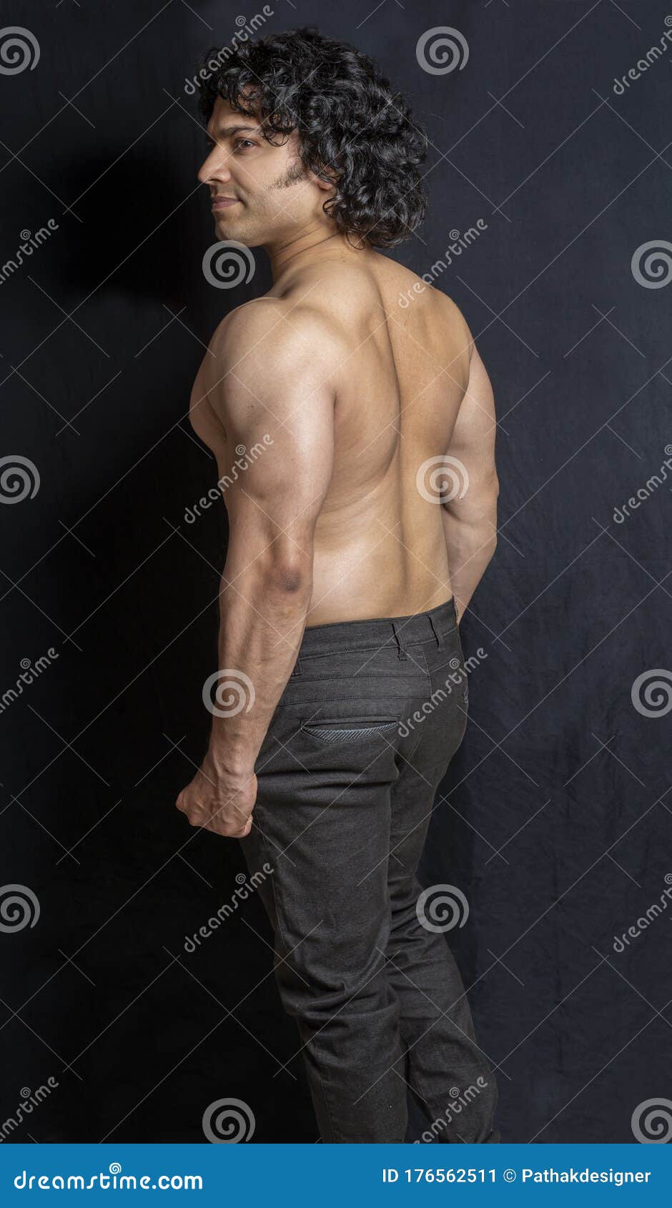 Young Indian Male Body Builder Stock Image - Image of wearing, hunk ...