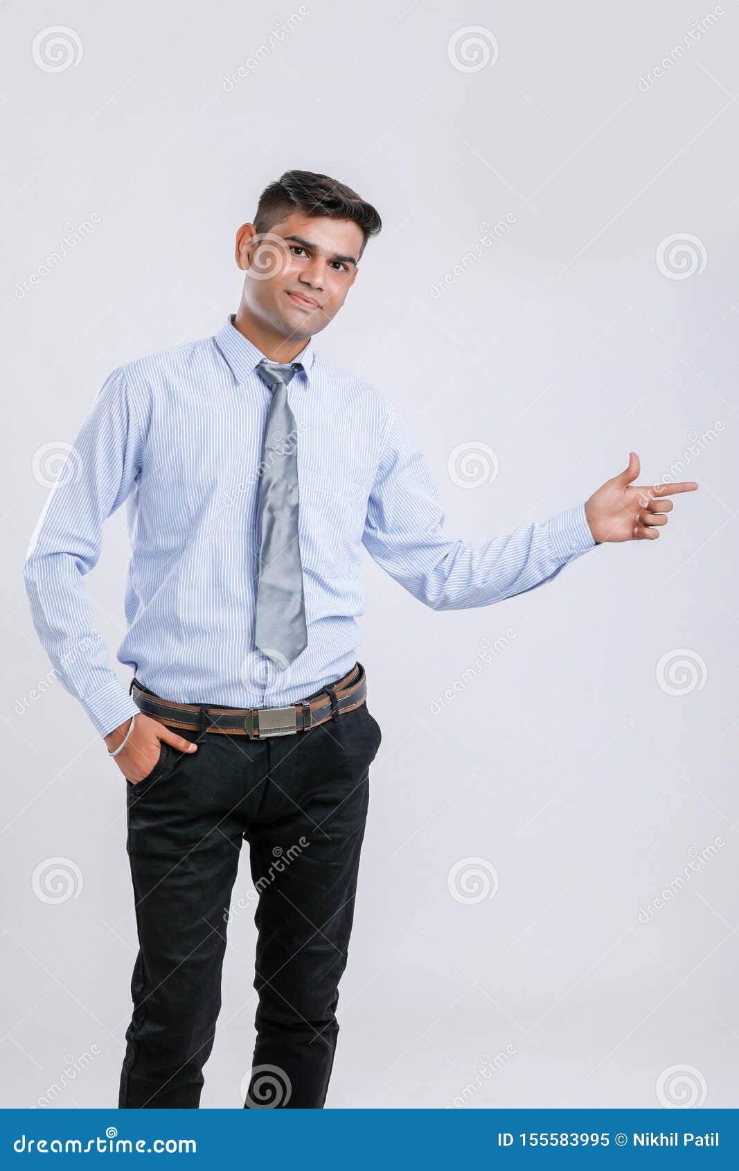 Young Indian man stock image. Image of kurta, direction - 155583995