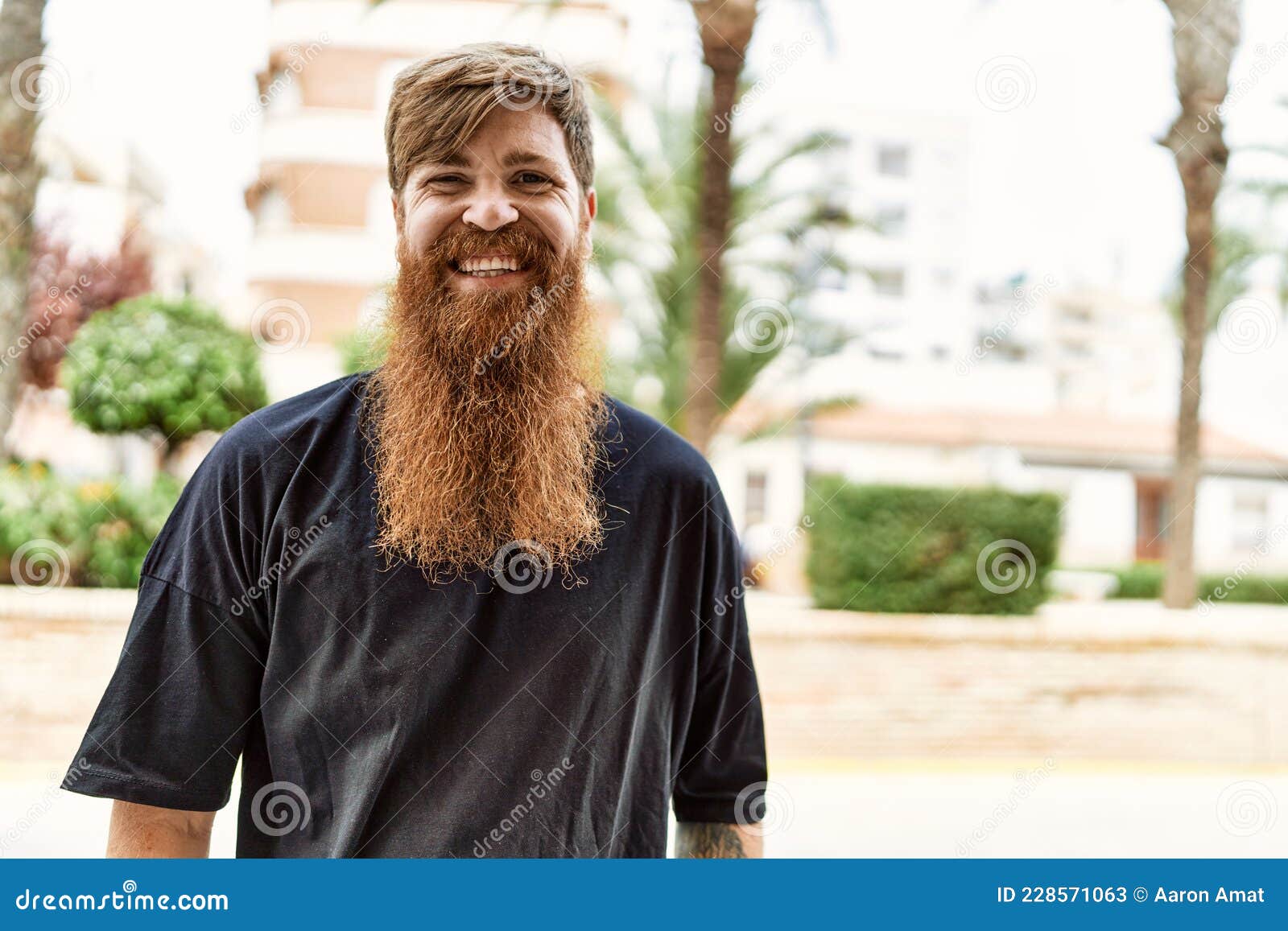 Young Irish Man Smiling Happy Standing at the City Stock Image - Image ...
