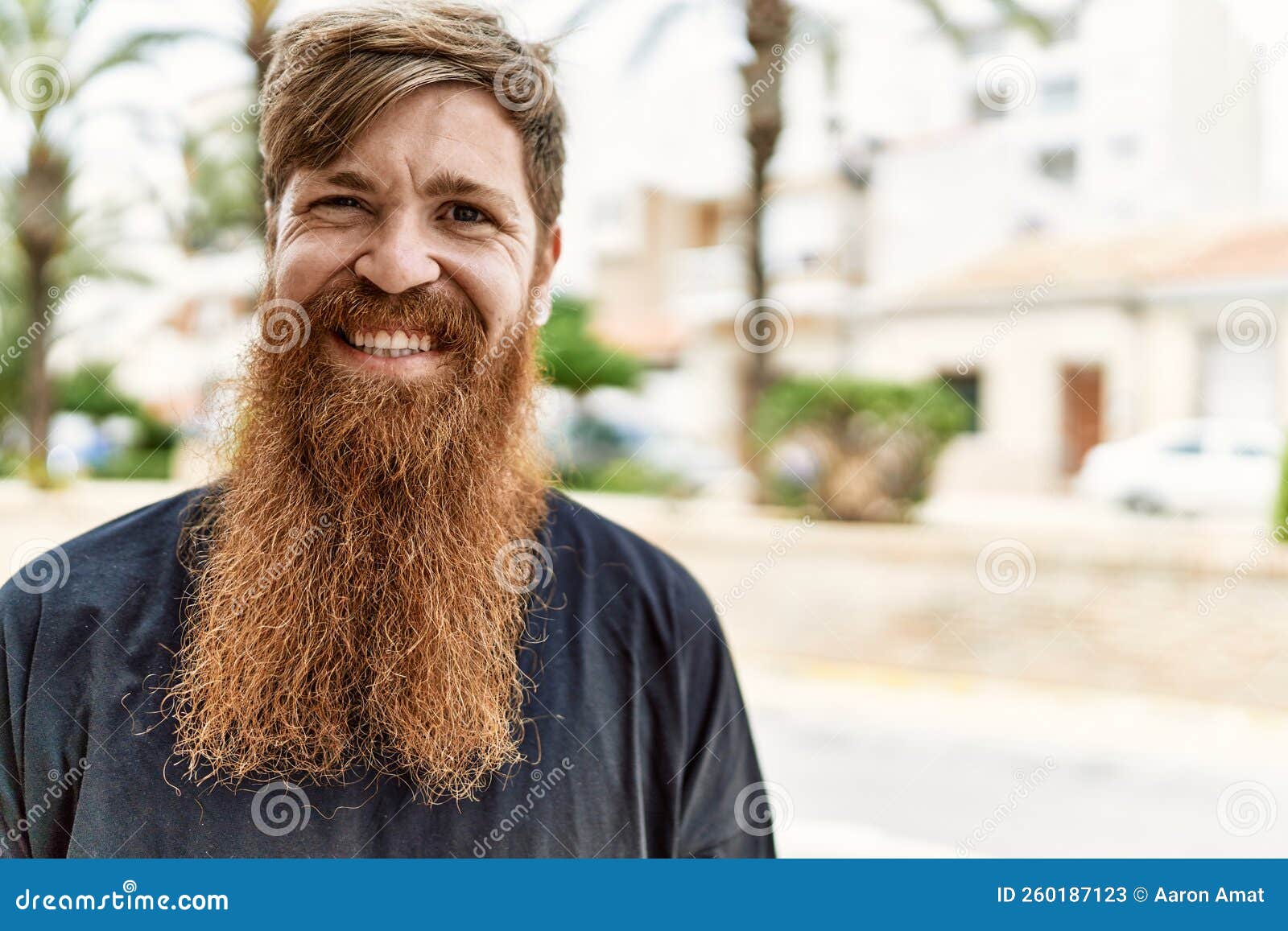 Young Irish Man Smiling Happy Standing at the City Stock Image - Image ...