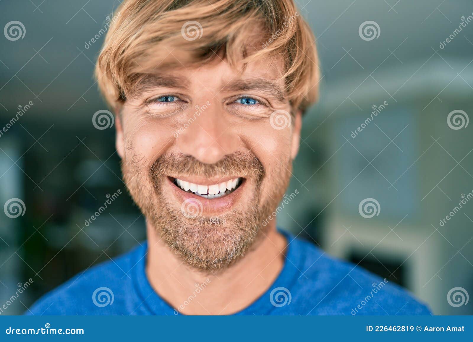 Young Irish Man Smiling Happy Standing at Home Stock Image - Image of ...