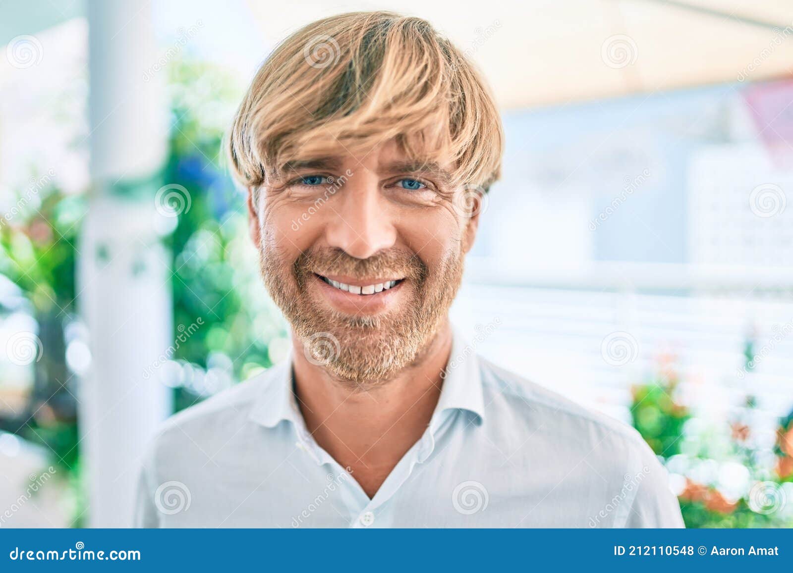 Young Irish Man Smiling Happy Standing at Terrace Stock Photo - Image ...