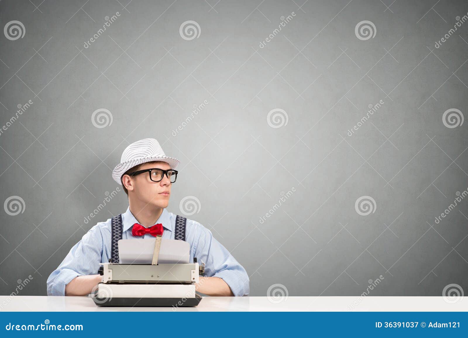 Young journalist stock image. Image of glasses, face - 36391037