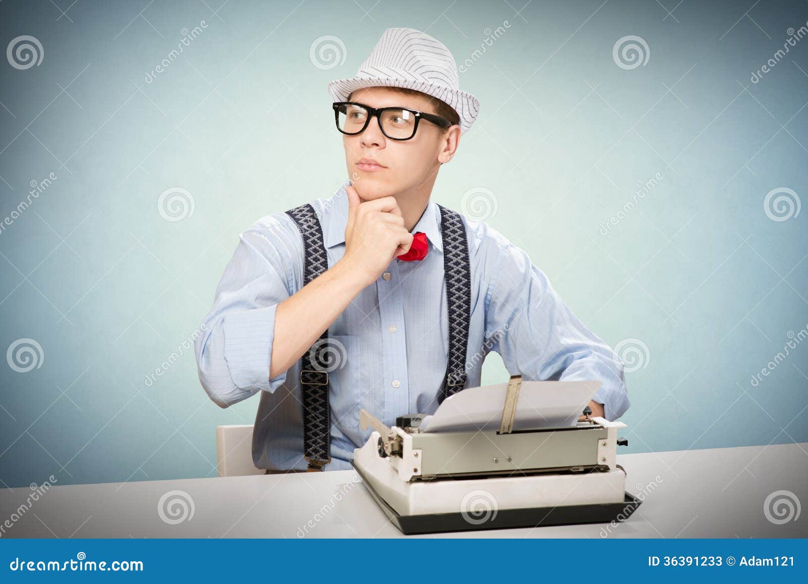 Young journalist stock image. Image of indoor, look, concept - 36391233