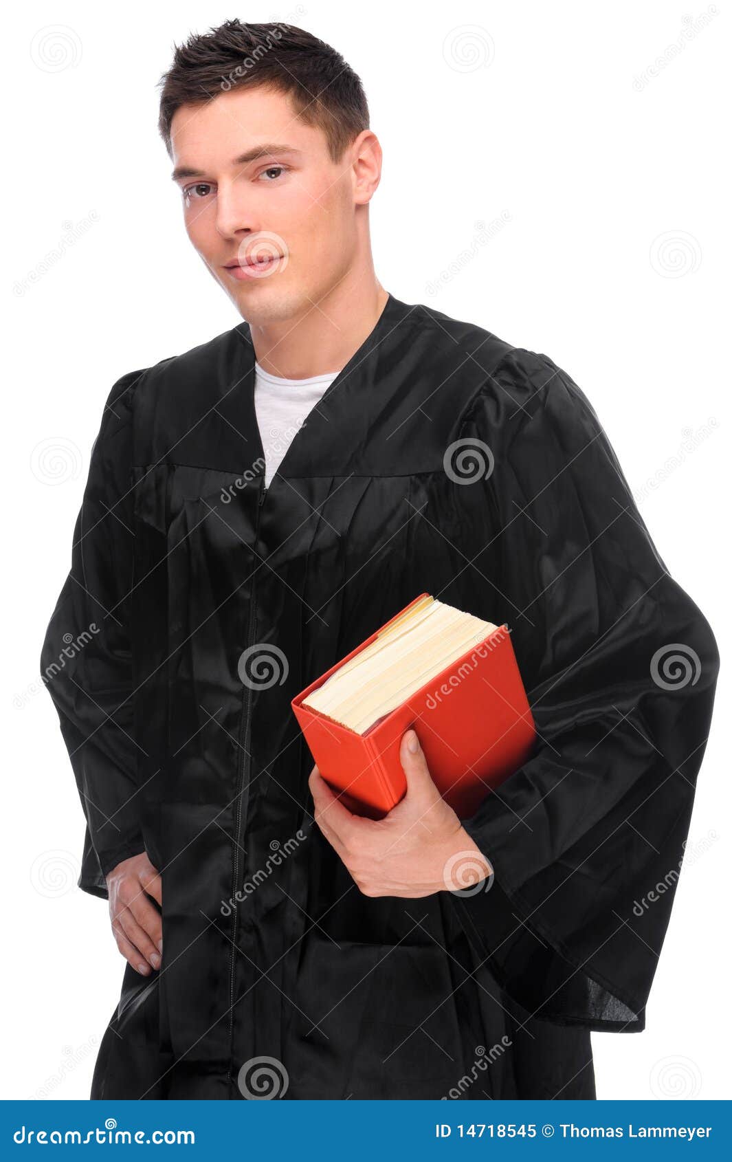 Young judge stock image. Image of beautiful, lawyer, holding - 14718545