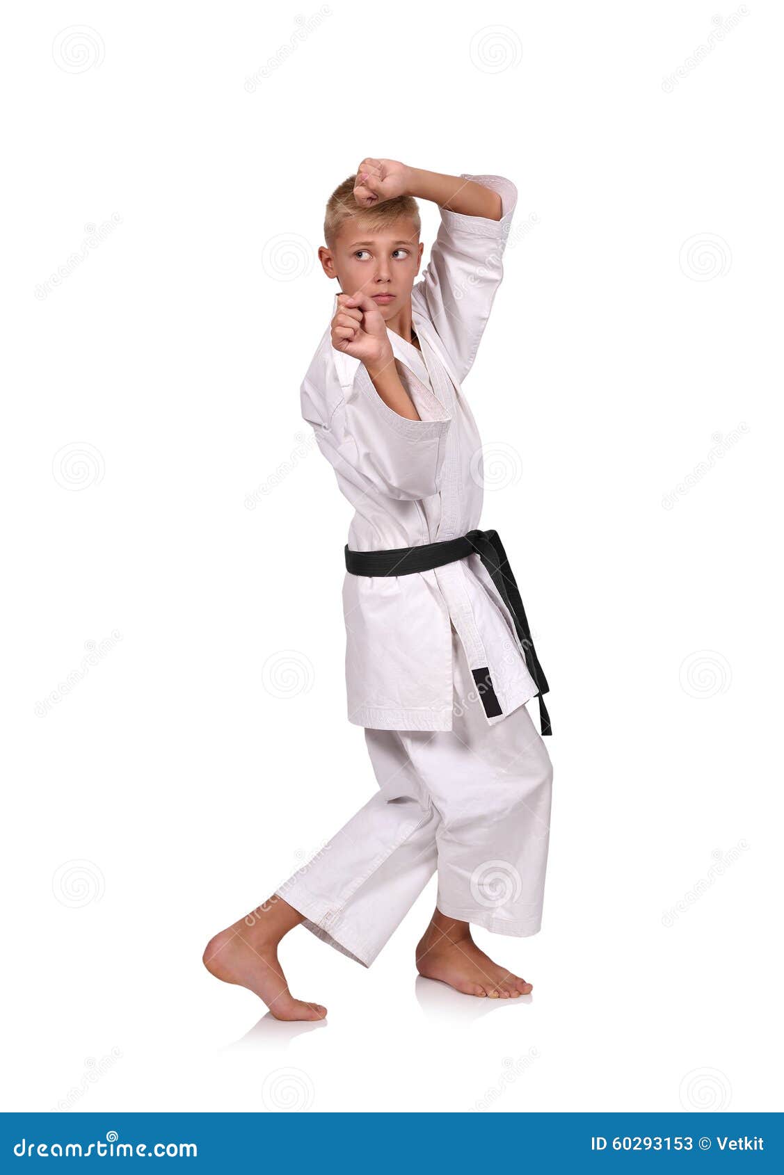 Young karate boy stock image. Image of judo, fight, fighter - 60293153