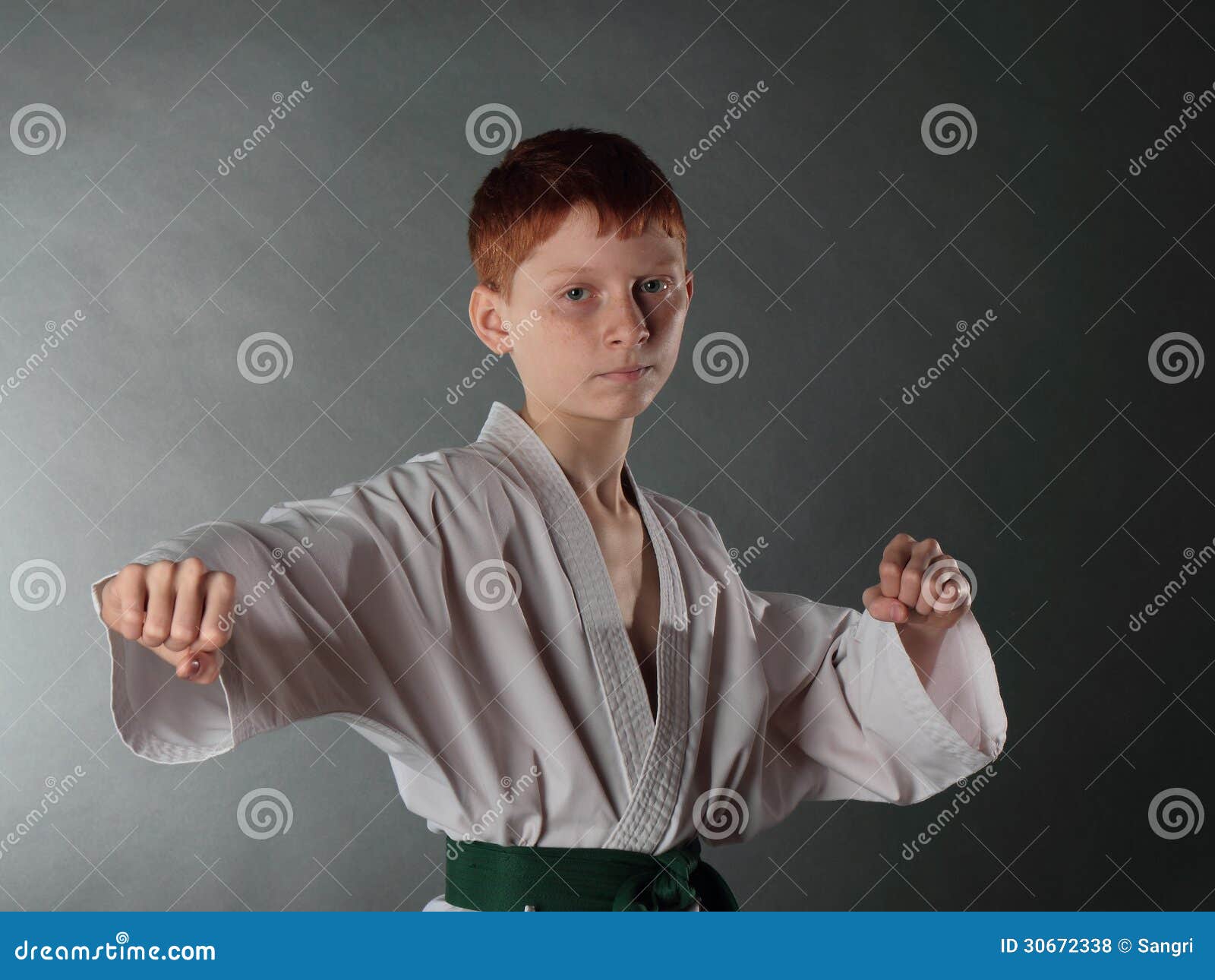 Young Karate Man. stock photo. Image of activity, karate - 30672338
